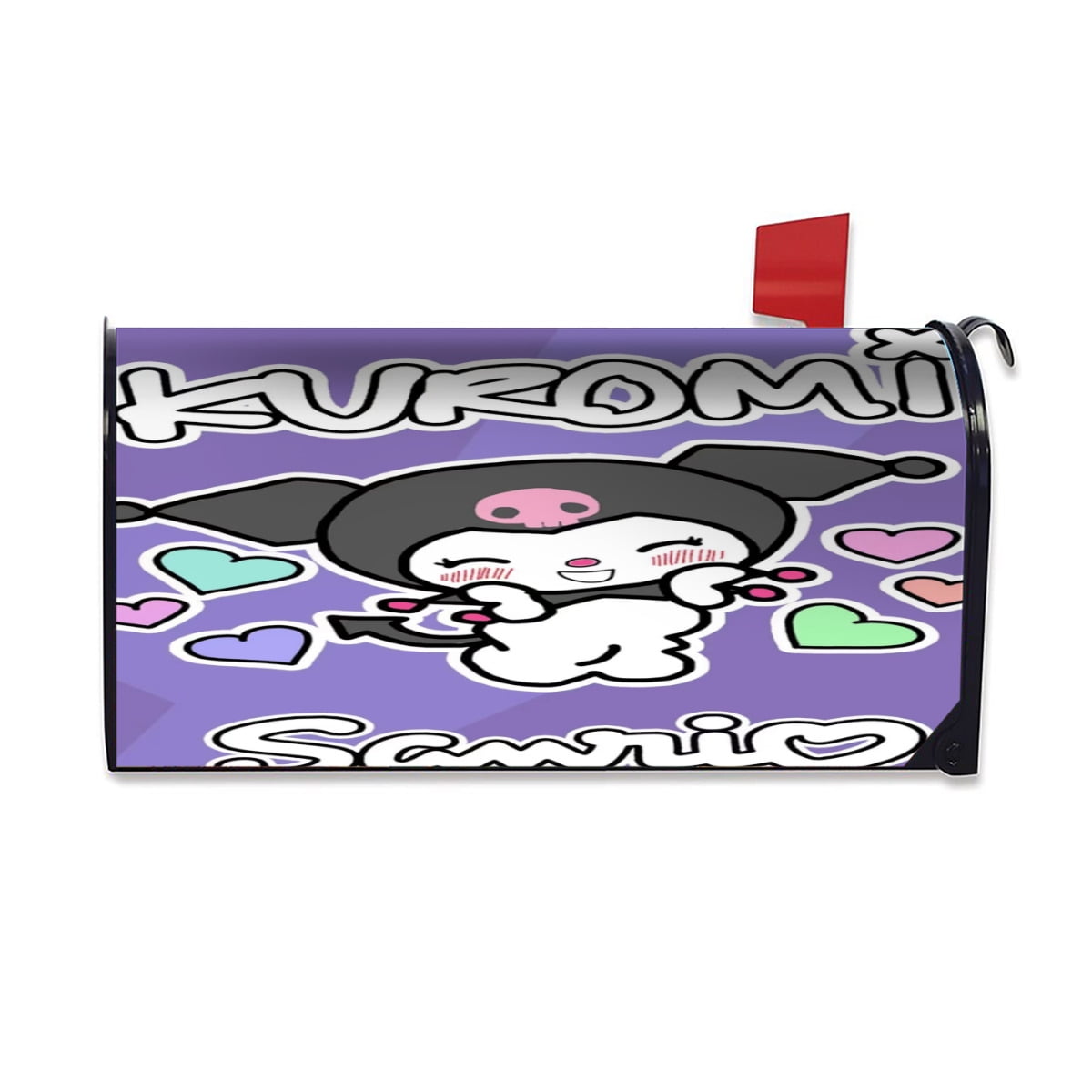 Kuromi Animation mailbox cover both sides customized, personalized post ...