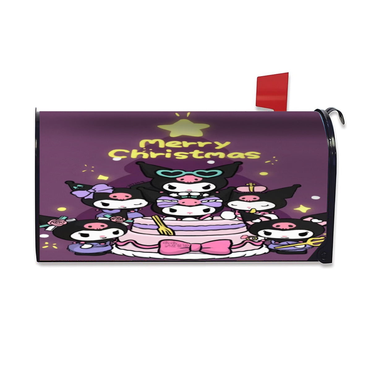 Kuromi Animation mailbox cover both sides customized, personalized post ...