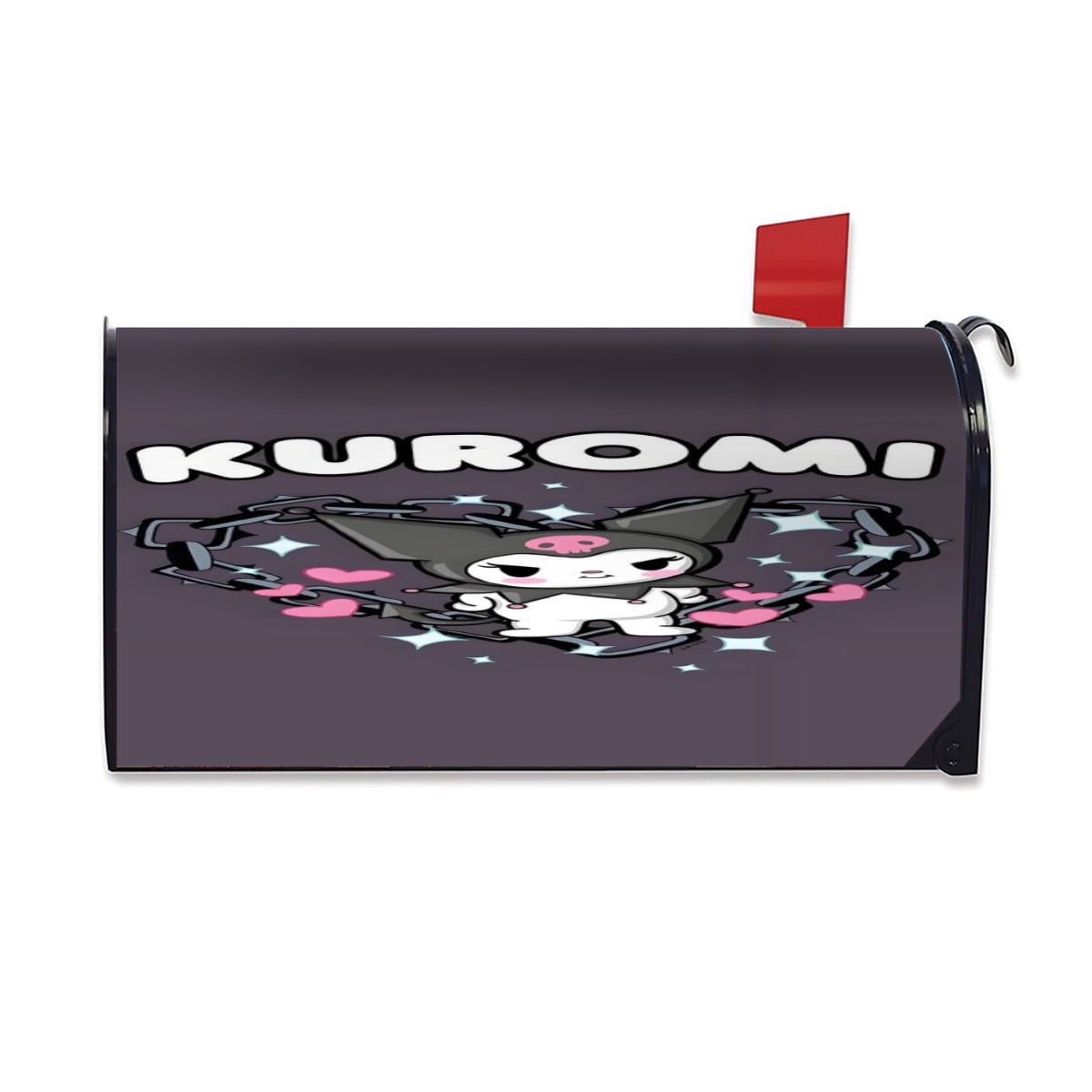 Kuromi Animation mailbox cover both sides customized, personalized post ...