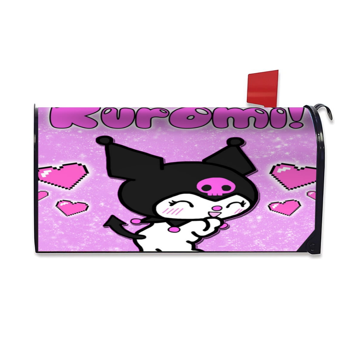 Kuromi Animation mailbox cover both sides customized, personalized post ...