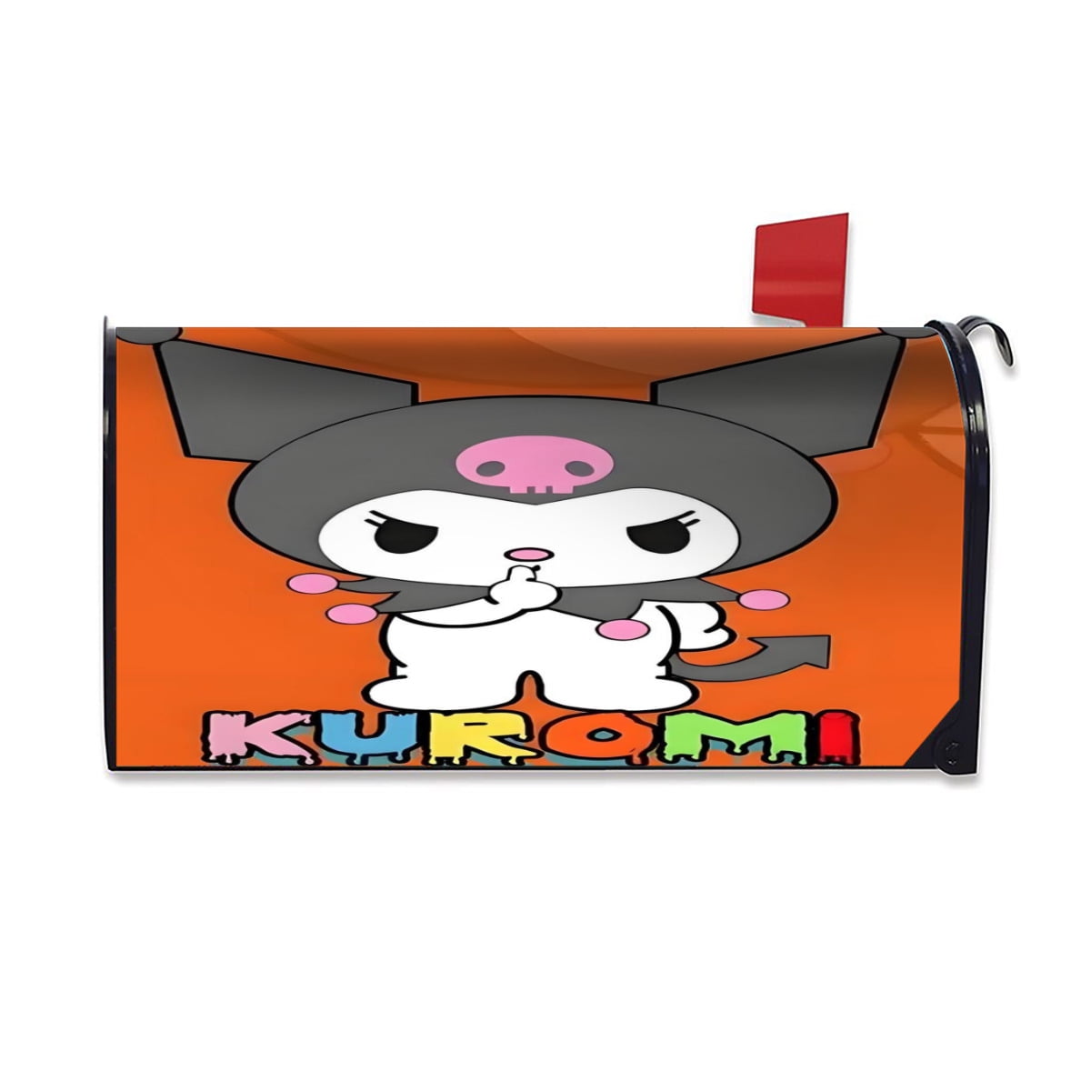 Kuromi Animation mailbox cover both sides customized, personalized post ...