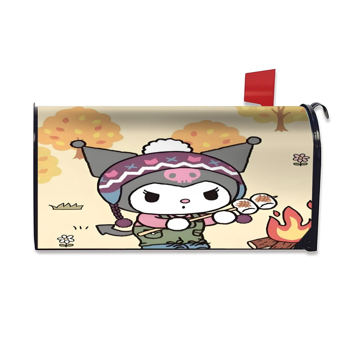 Kuromi Animation mailbox cover both sides customized, personalized post ...