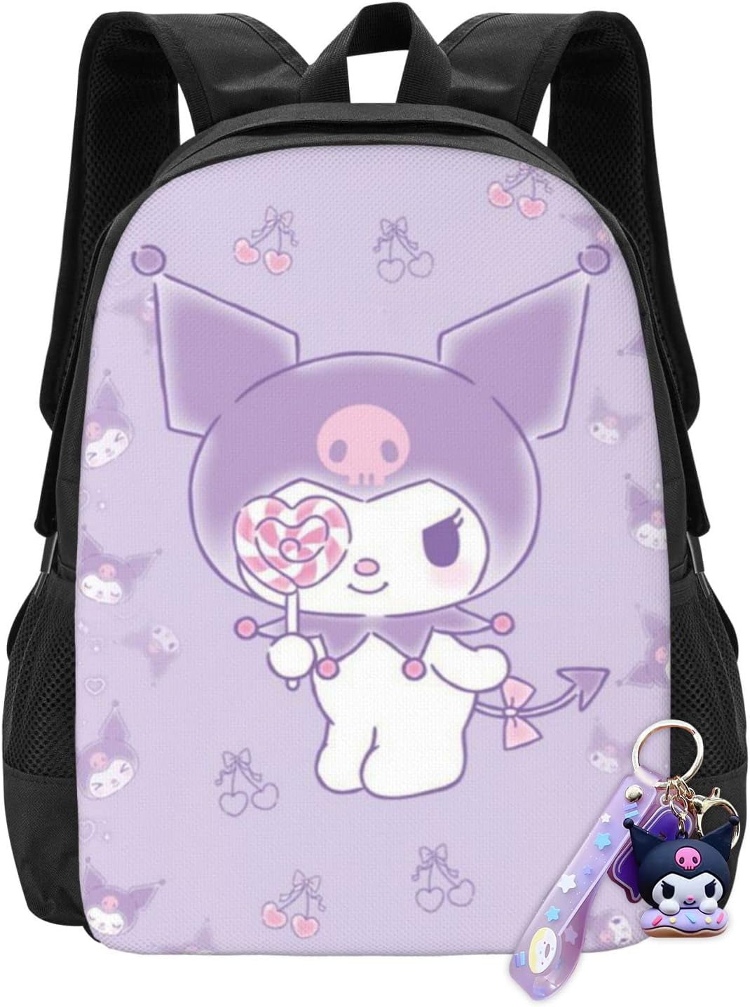 Kuromi Anime Backpack For Anime Fans Cartoon Laptop Bag Cartoon Cosplay ...