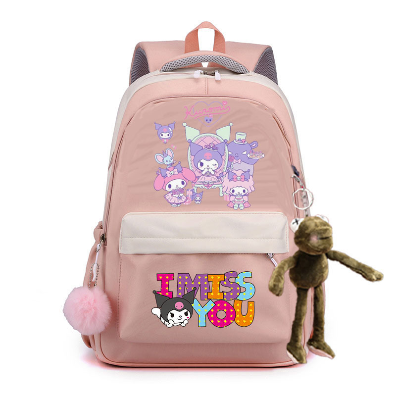 Kuromi Anime Backpack For Women Men, Fashion Daypack, Classic High ...