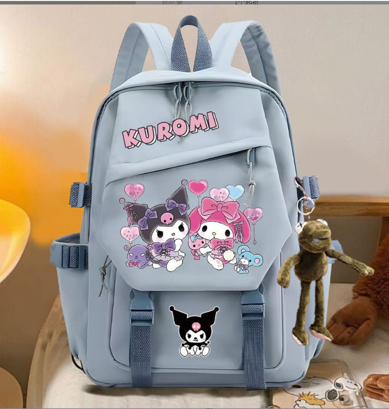 Kuromi Anime Backpack For Women Men, Fashion Daypack, Classic High ...