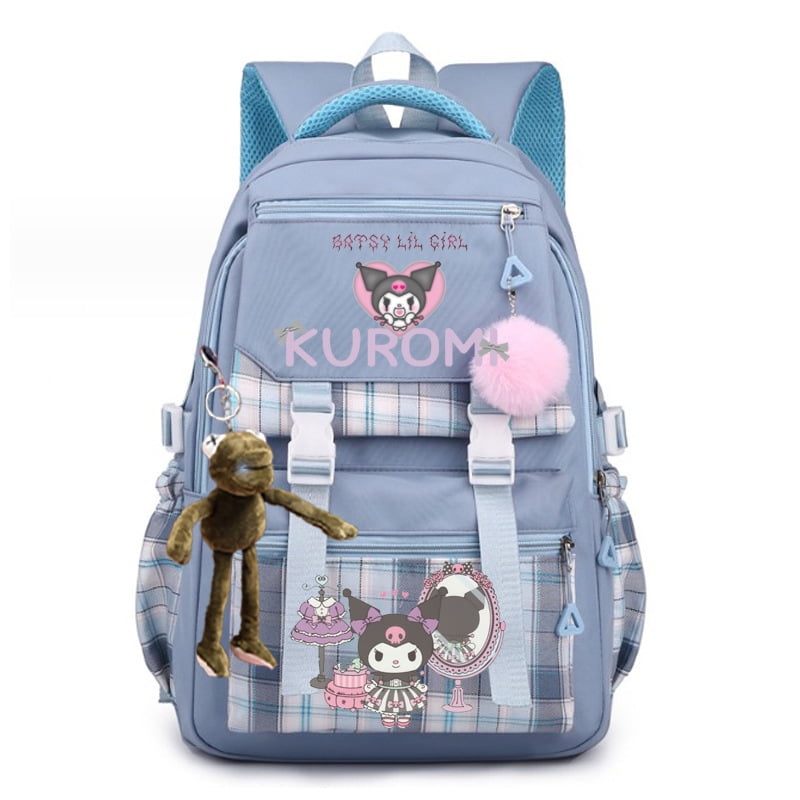 Kuromi Anime Backpack For Women Men, Fashion Daypack, Classic High ...