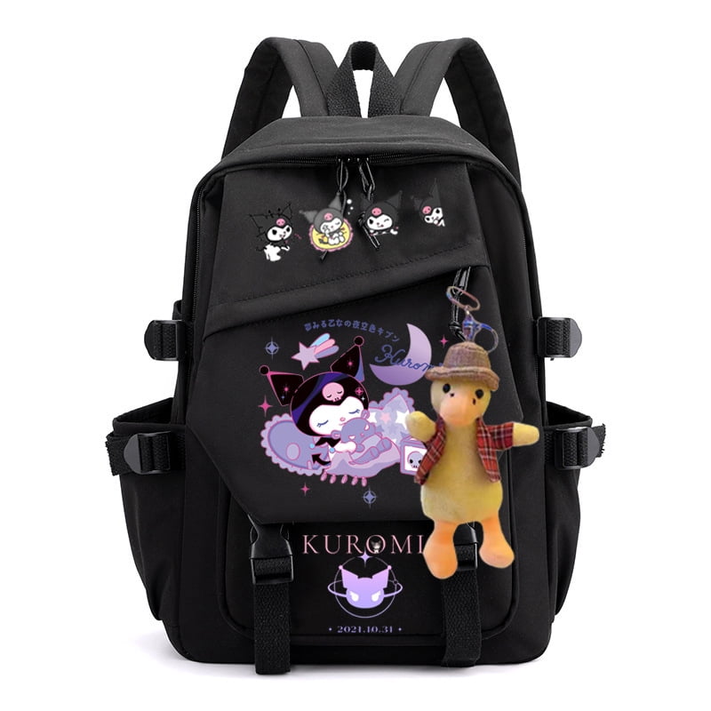 Kuromi Anime Backpack For Women Men, Fashion Daypack, Classic High ...