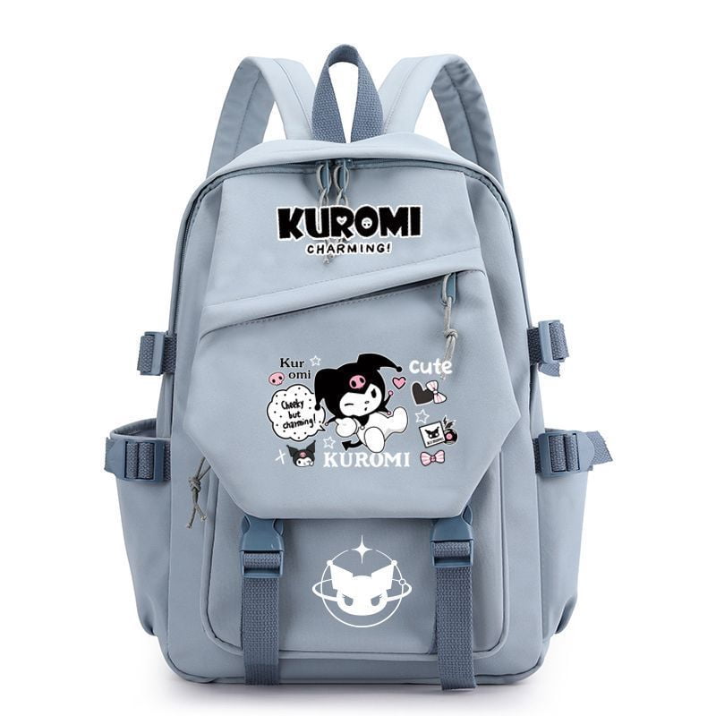 Kuromi Anime Backpacks Cartoon Bag Laptop Backpack Daypack 3D Printed ...