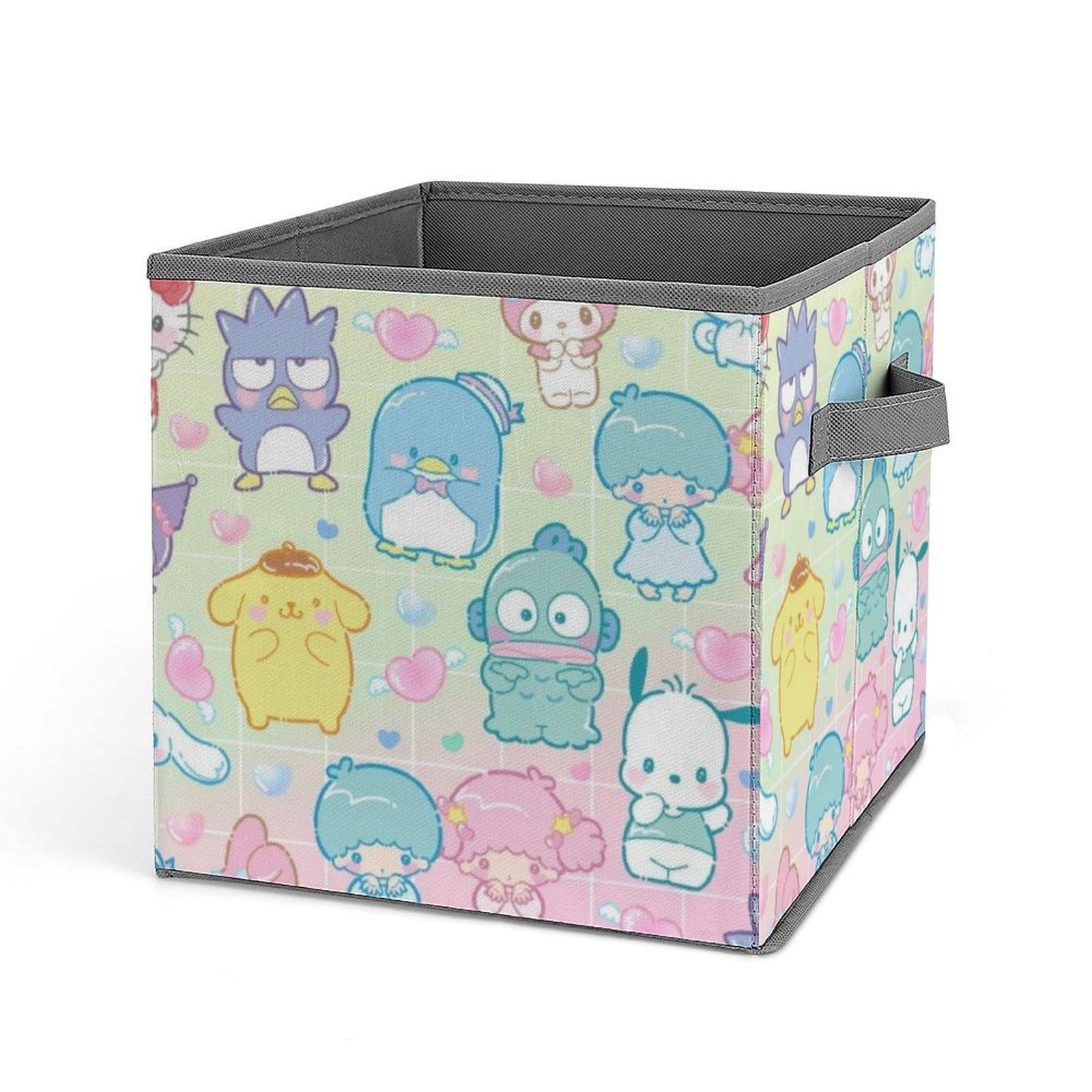 Kuromi Anime Cartoon Cube Storage Bins, 10.6 Cube Storage Organizer ...