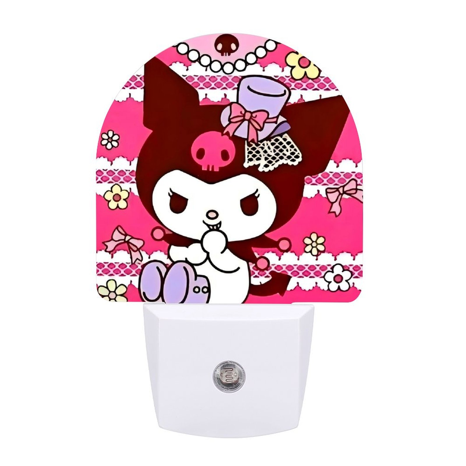 Kuromi Anime Cute children's night light plug-in night light with ...