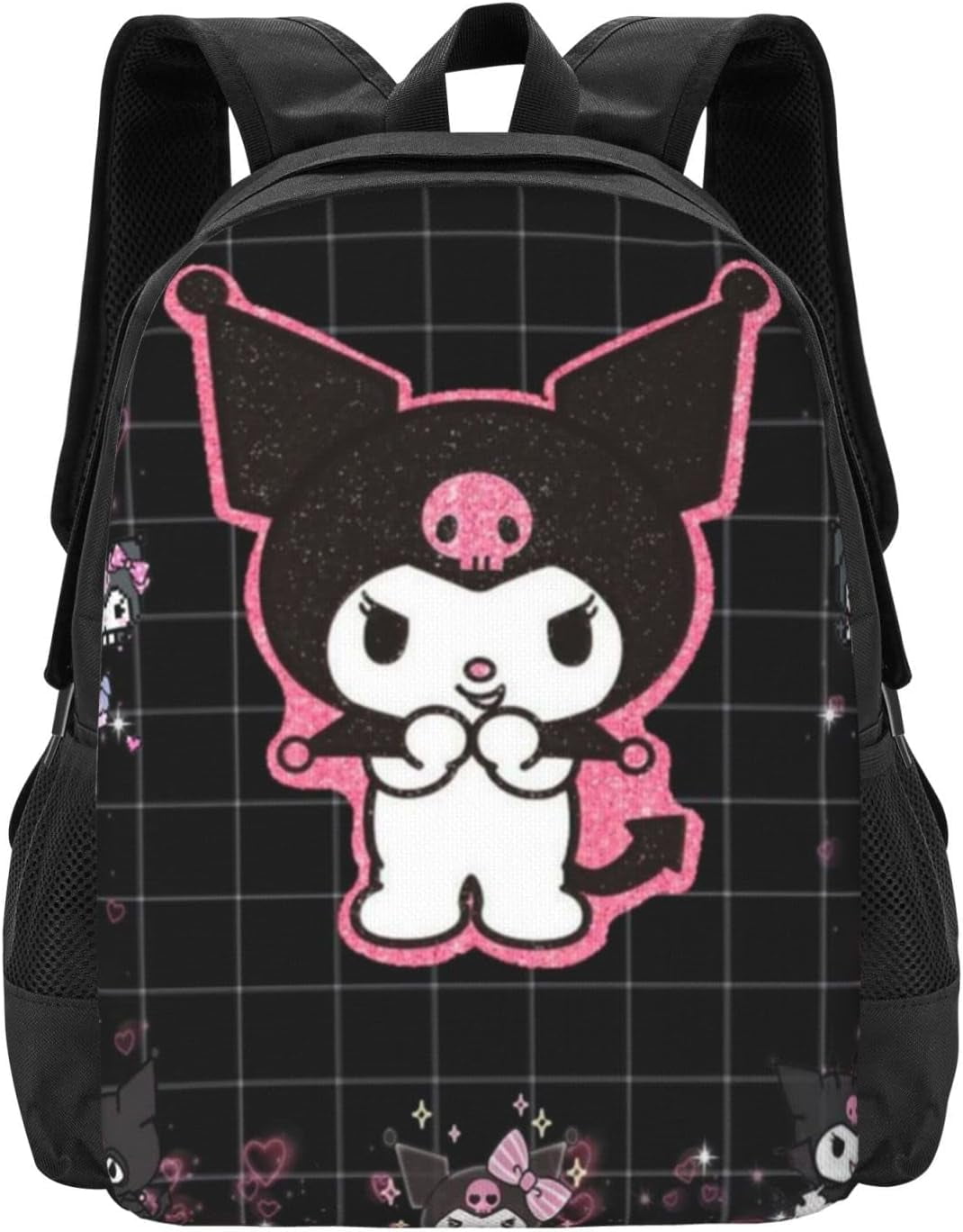 kuromi Anime Fashion 3d Printed Backpack Cartoon Anime Kawaii Backpack ...