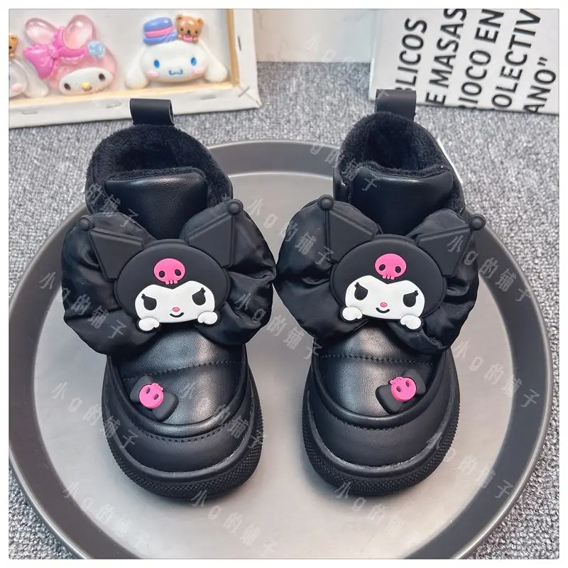 Kuromi Anime Kawaii Sanrio Fashion Soft Boots Cute Cartoon My Melody ...