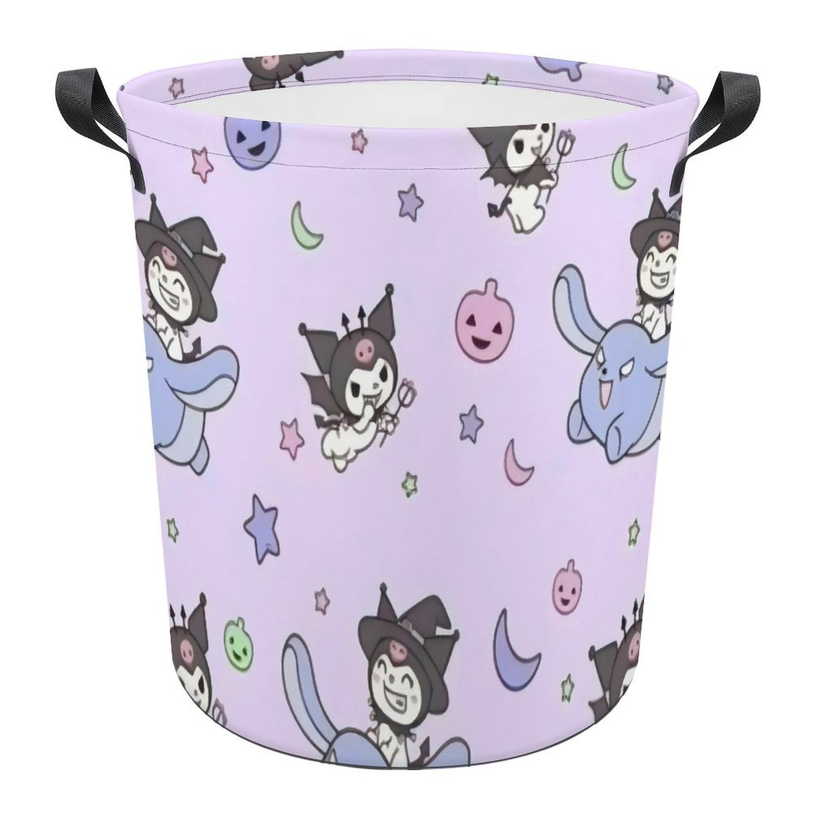 Kuromi Anime Laundry Basket Waterproof Laundry Basket Foldable Storage ...