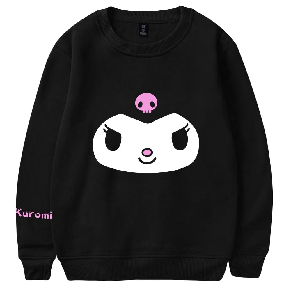 Kuromi Anime Onegai My Melody Merch Crewneck Sweatshirt Man/Woman Hip ...