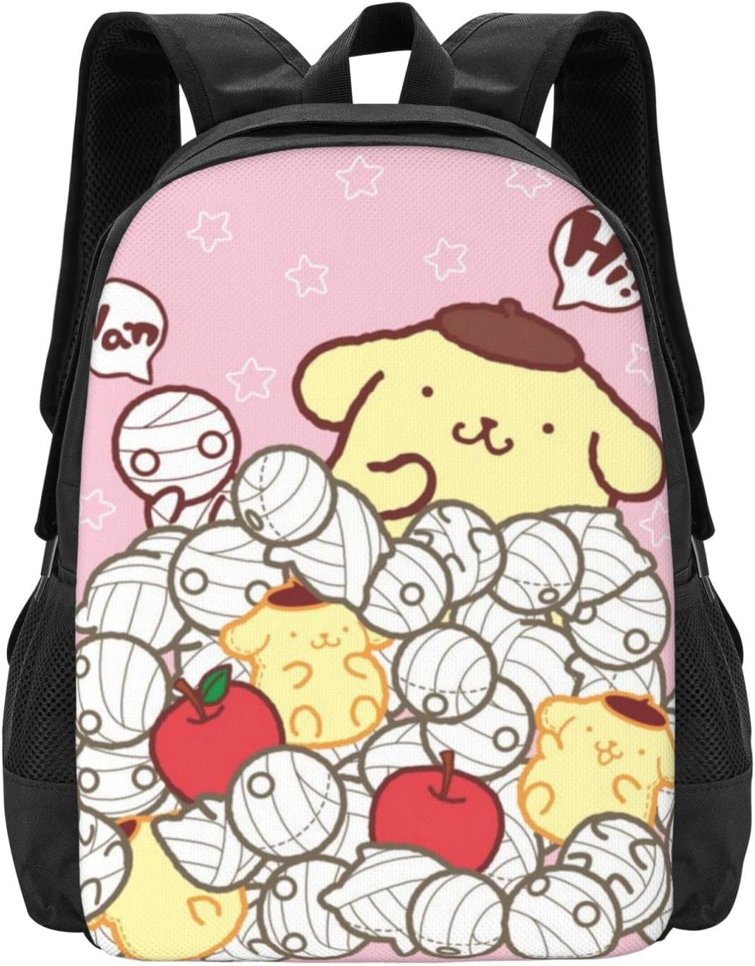 Kuromi Anime Pompompurin Backpack Double Strap Cartoon Character Kawaii ...