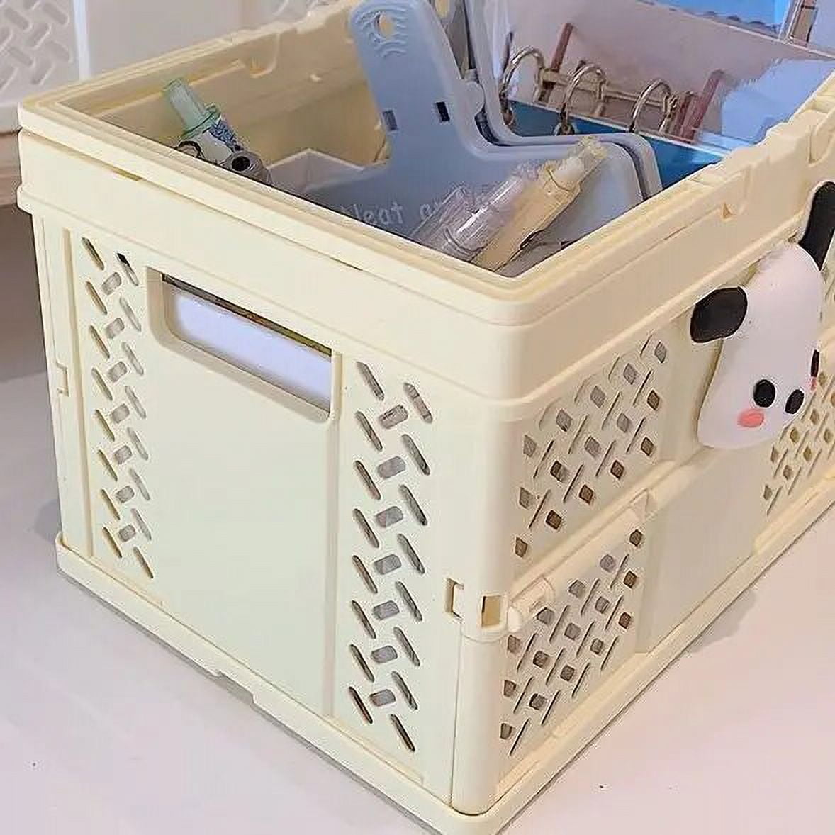 Kuromi Anime Storage Box Kawaii Sanrio Cinnamoroll Sweet Desktop ...