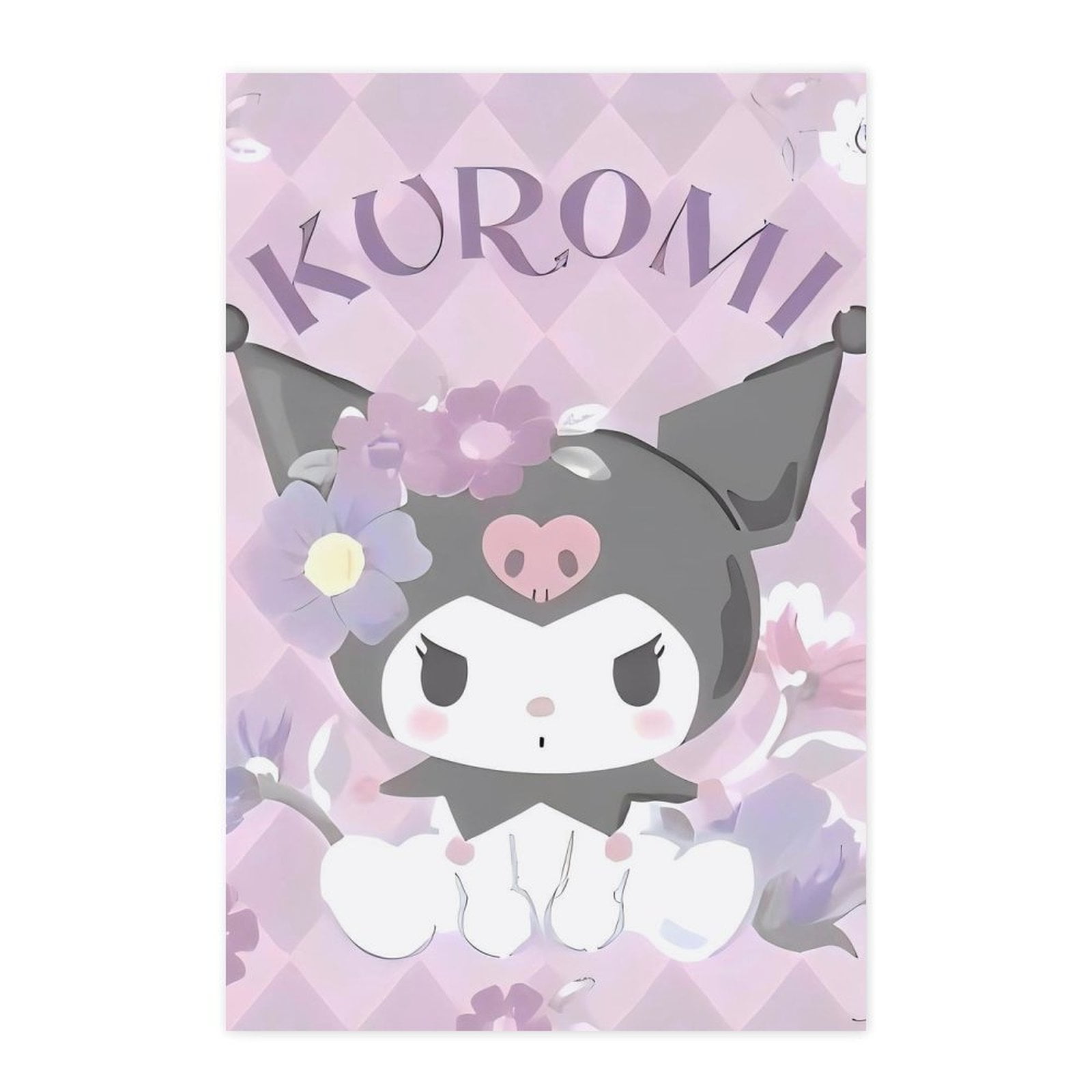Kuromi Anime stickers posters wall decoration 40*60（cm） - Walmart.com