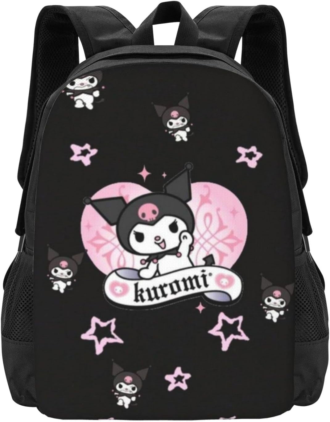 kuromi Backpack Anime Laptop Bag Light And Large Capacity Cute Cartoon ...