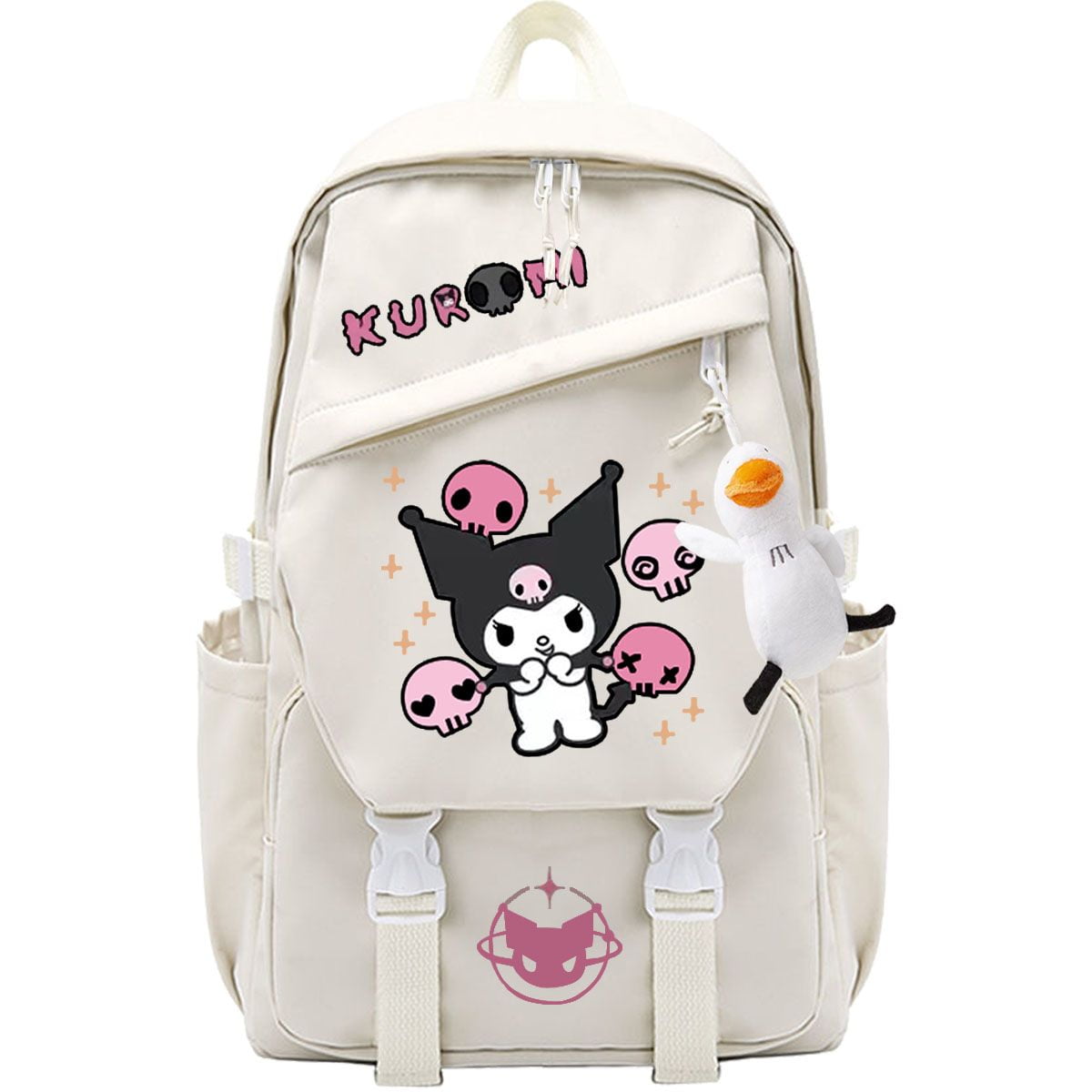 Kuromi Backpack Campus Style Cute Small Large Capacity Sanrio Schoolbag ...