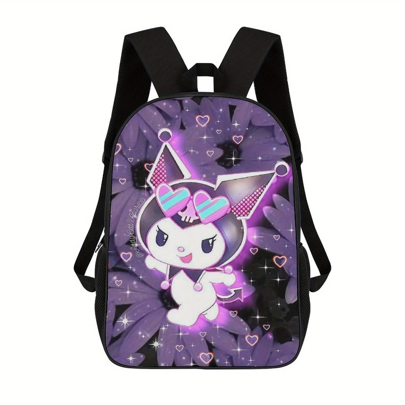Kuromi Backpack Printed Travel Backpack For Daily Work Sports Backpack ...
