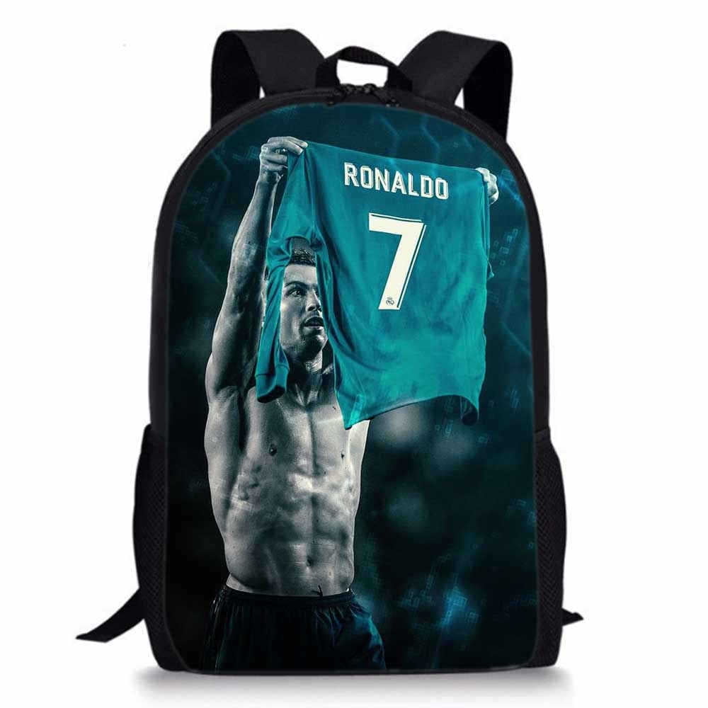 17-inch backpack football star Cristiano Ronaldo mountaineering ...