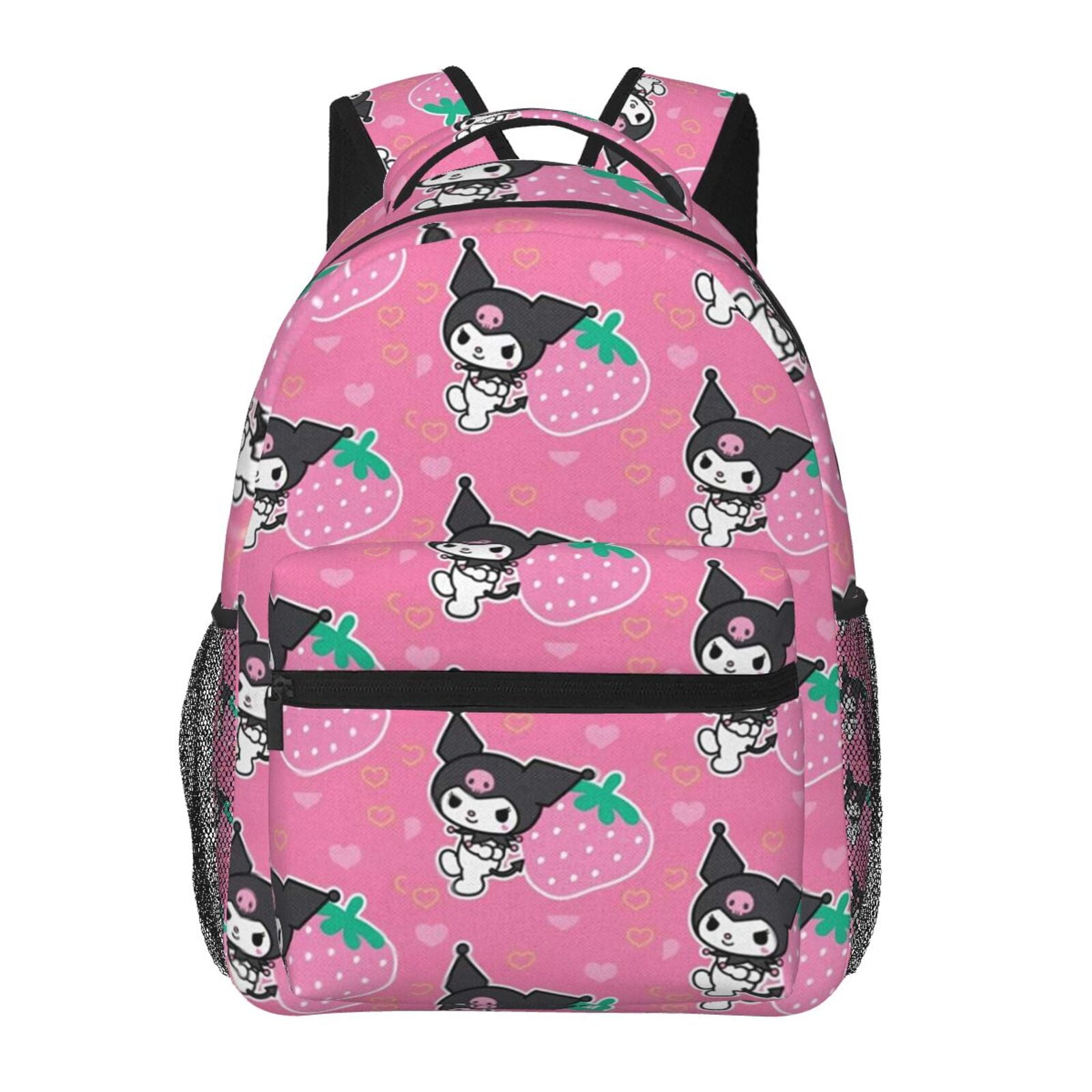 Kuromi Backpacks Cartoon Backpack Casual Travel Laptop Large Capacity ...