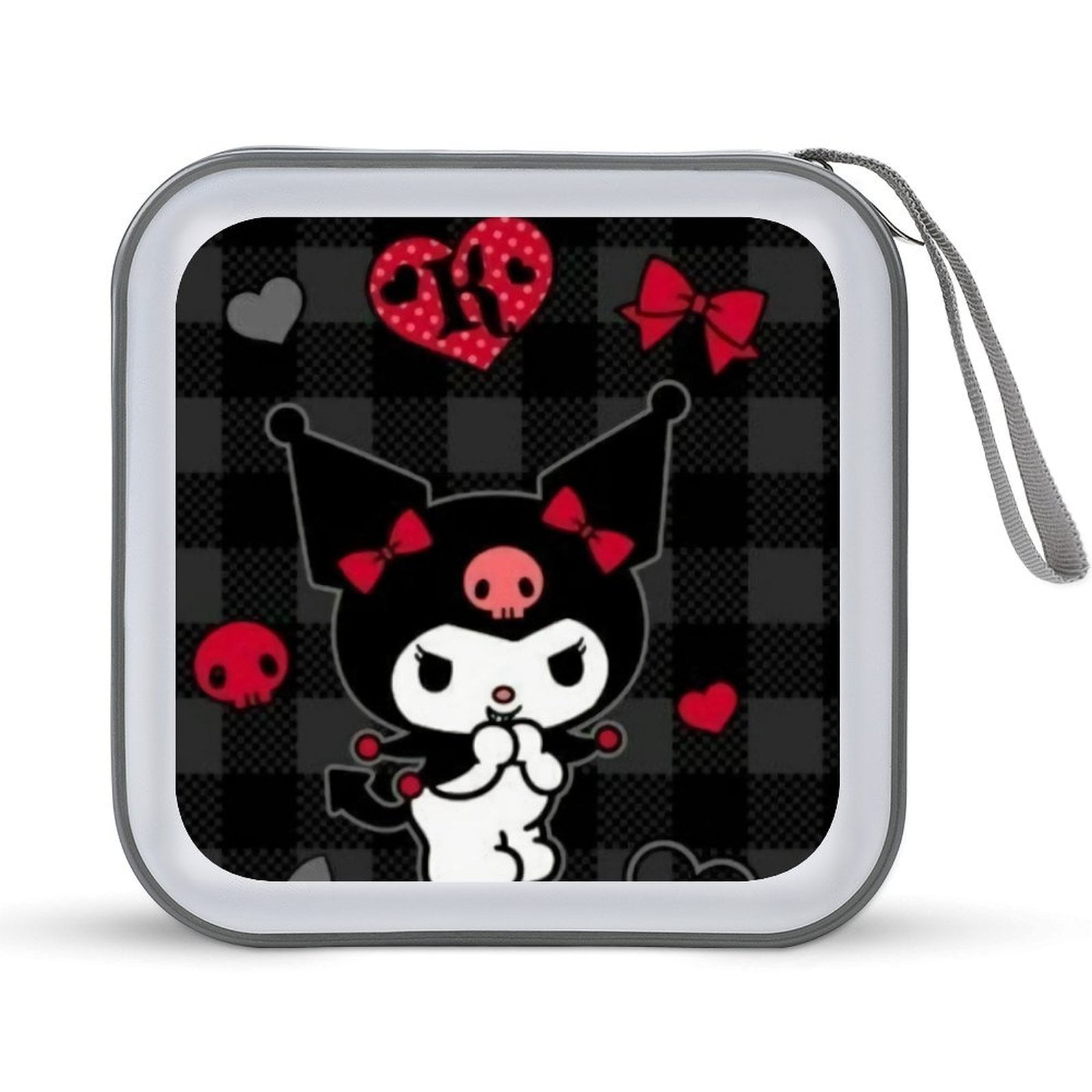 Kuromi Black Grid 40 Capacity CD Storage Cases, DVD Disc Cases, VCD ...