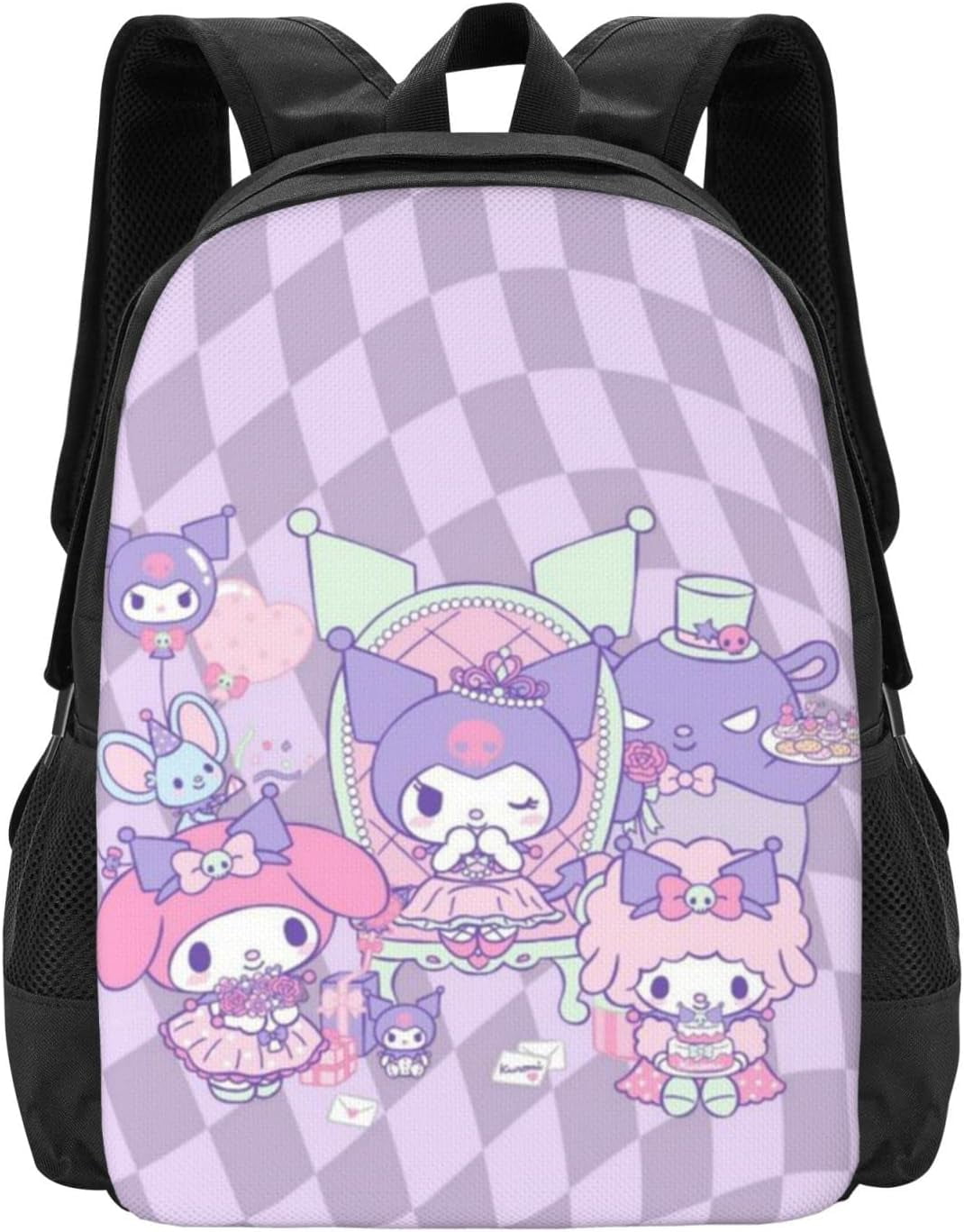 Kuromi Cartoon 3d Printed Backpack Character Kawaii Backpacks ...