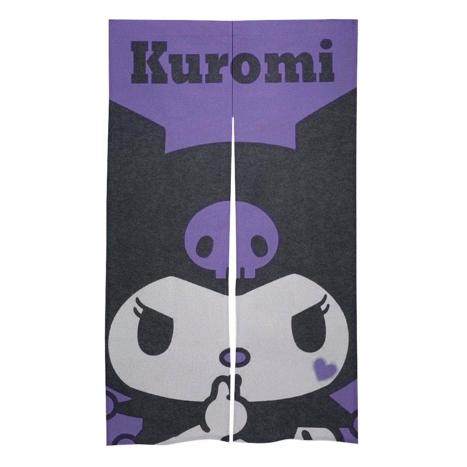 Kuromi Cartoon Anime Curtains for Doorways And Closets, Thermal ...