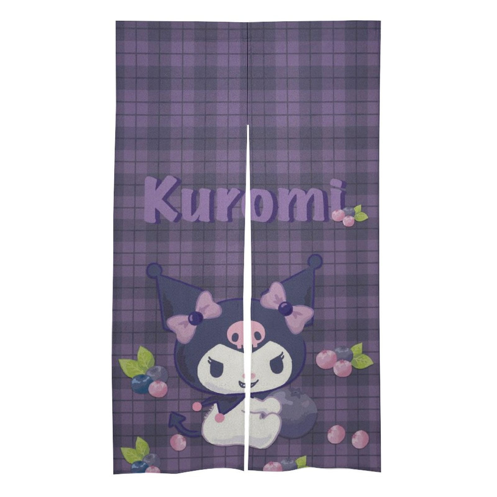 Kuromi Cartoon Anime Curtains for Doorways And Closets, Thermal ...