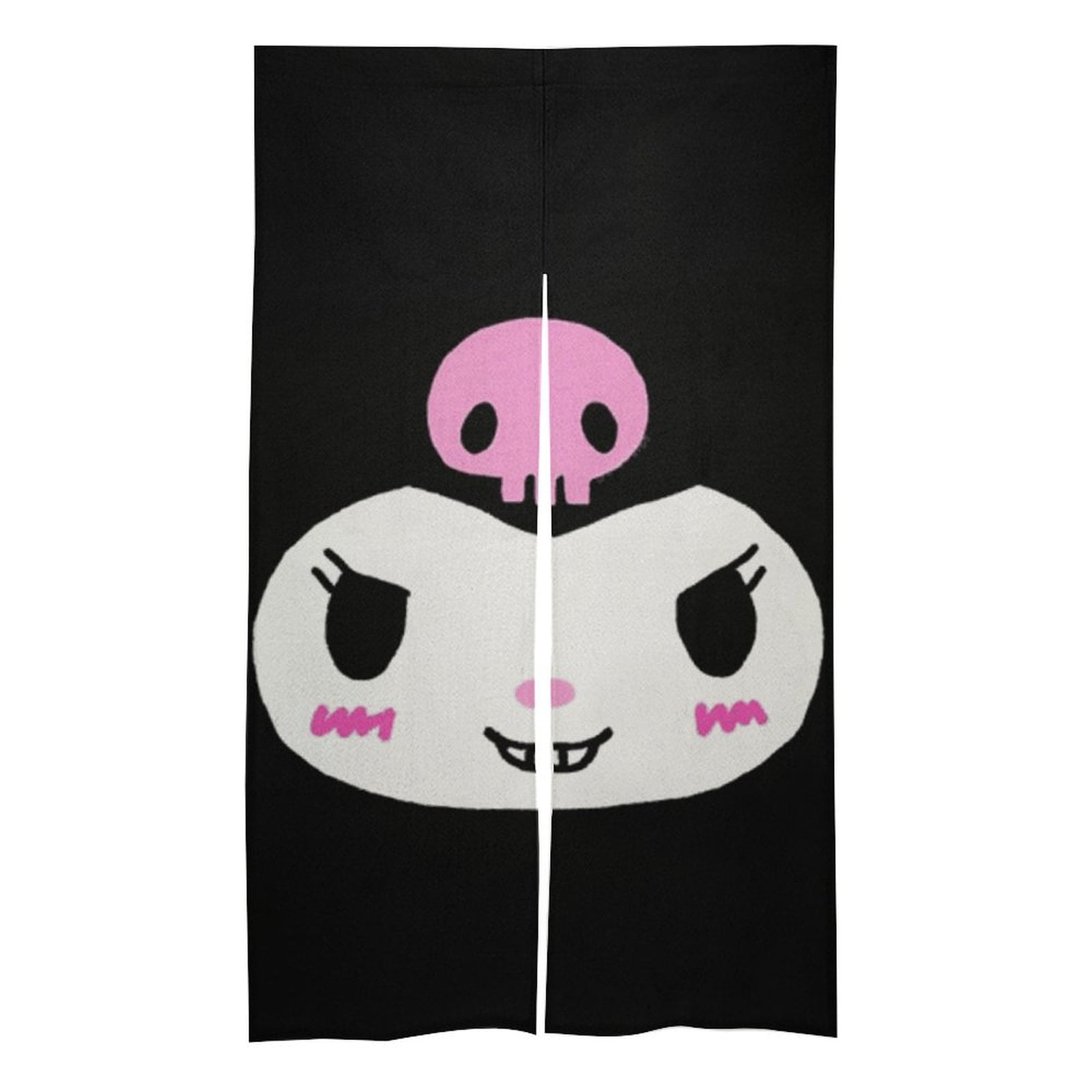 Kuromi Cartoon Anime Door Drape Door Curtain For Doorway Privacy Room ...