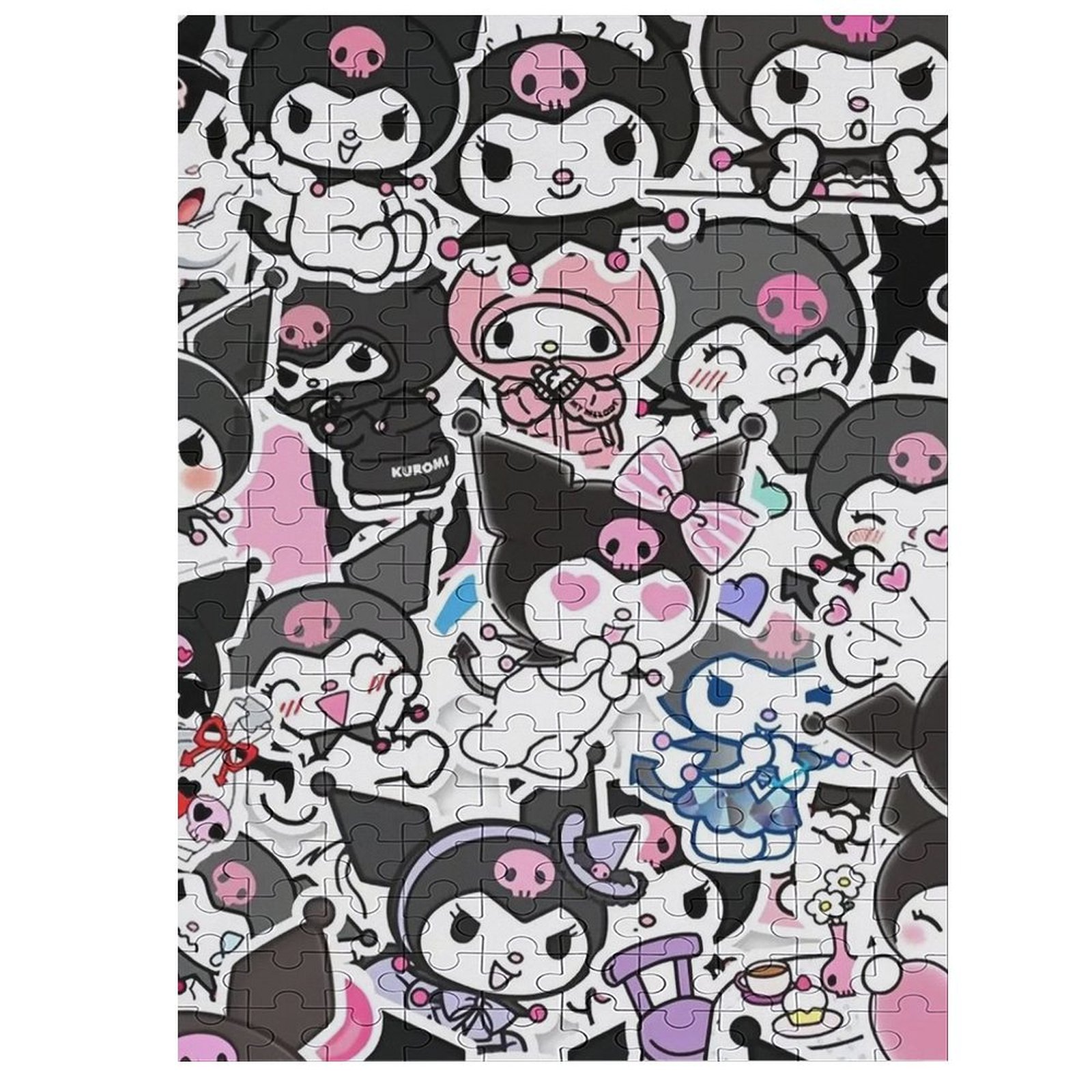 Kuromi Cartoon Anime Puzzles for Kids Boys And Girls Adult Couple ...
