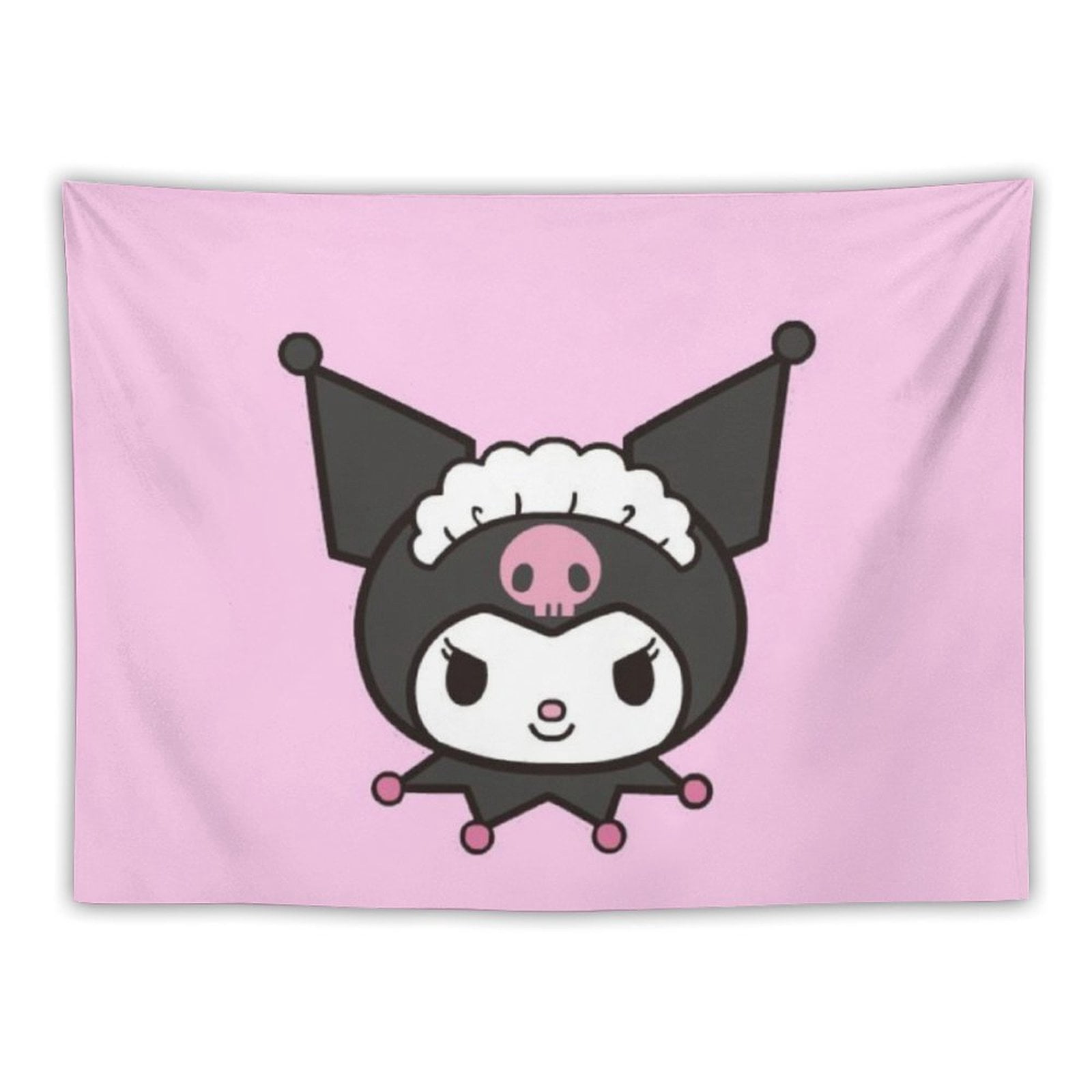Kuromi Cartoon Anime Tapestry Bedroom Aesthetic Home Wall Dorm Décor 30 ...