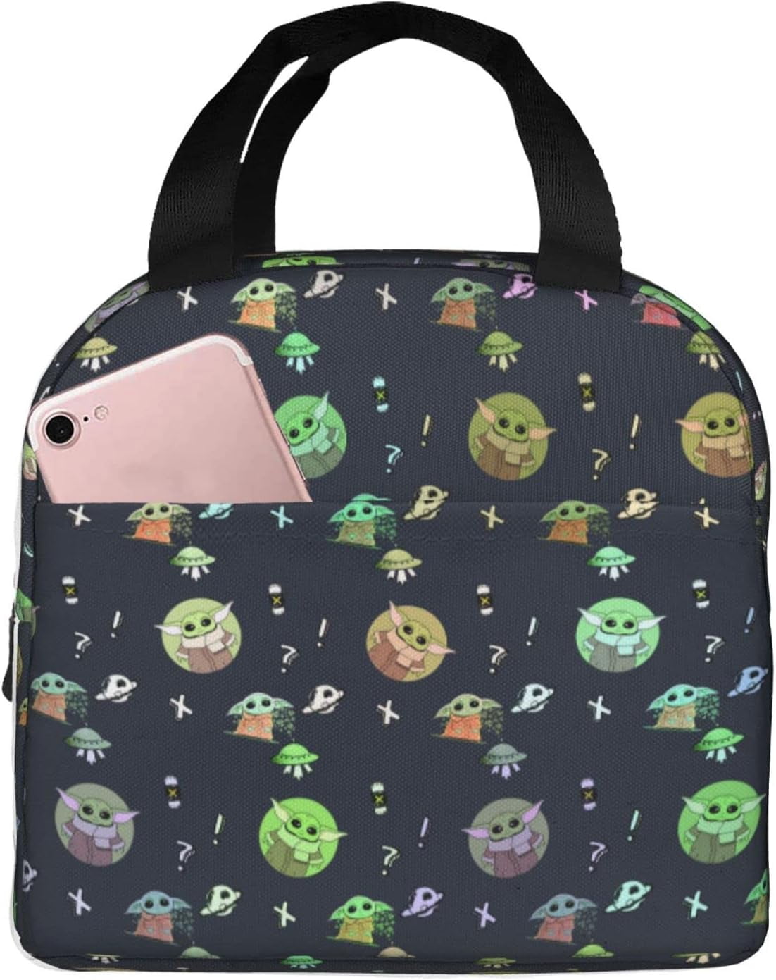 Kuromi Cartoon Insulated Lunch Box Cute Lunch Bag Portable Large ...