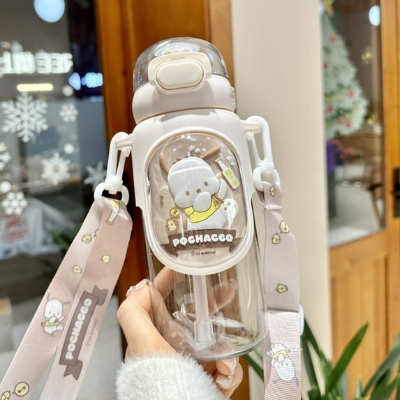 Kuromi Cartoon Water CUP Sanrio Kawaii cute Nice Appearance Summer ...