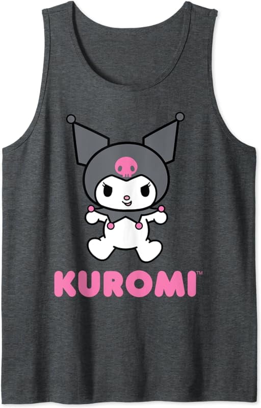 Kuromi Character Front and Back Tank Top - Walmart.com