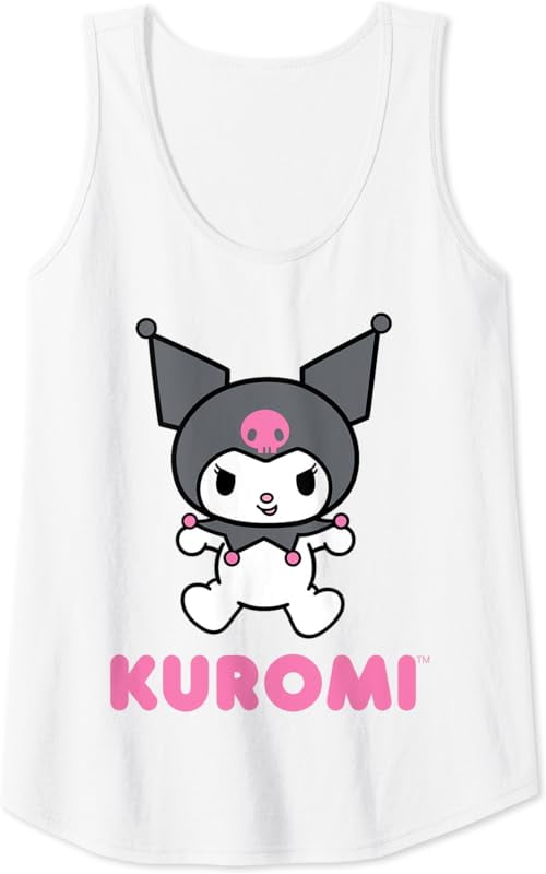 Kuromi Character Front and Back Tank Top - Walmart.com