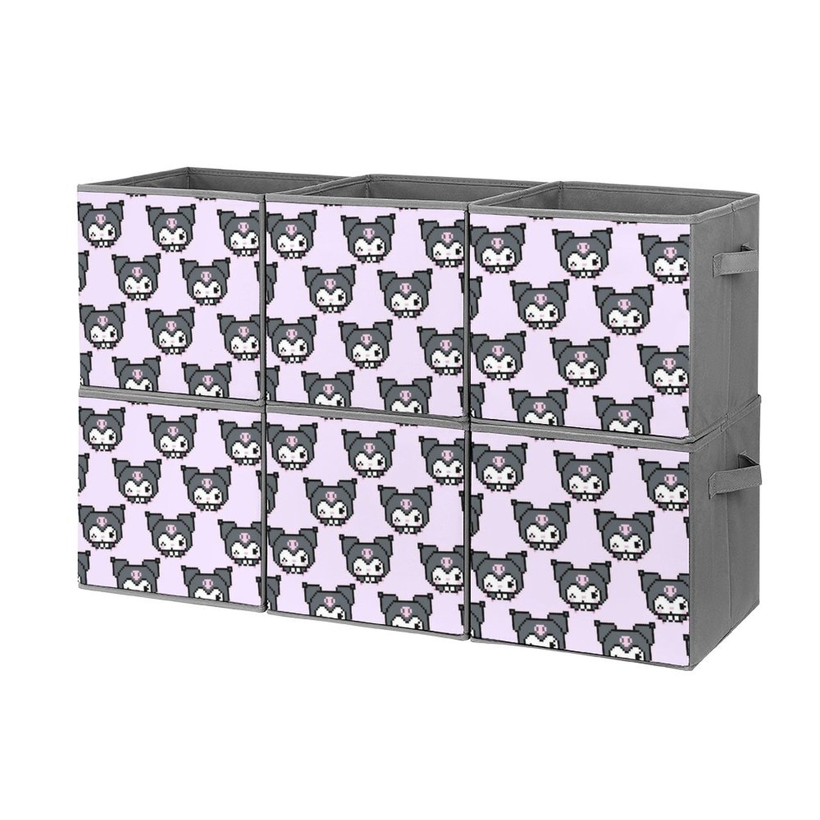 Kuromi Children's folding storage box 6PCS - Walmart.com