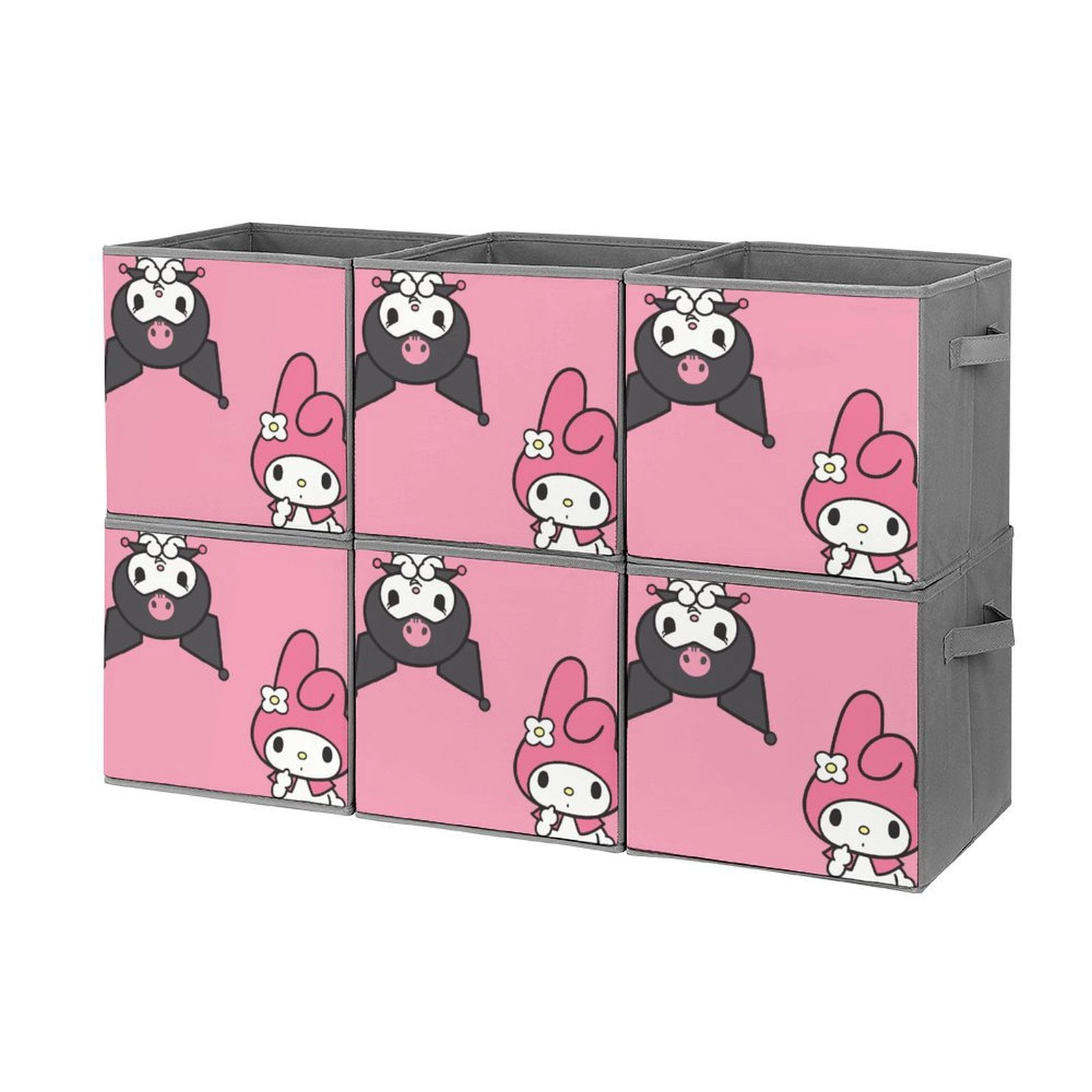 Kuromi Children's folding storage box 6PCS - Walmart.com