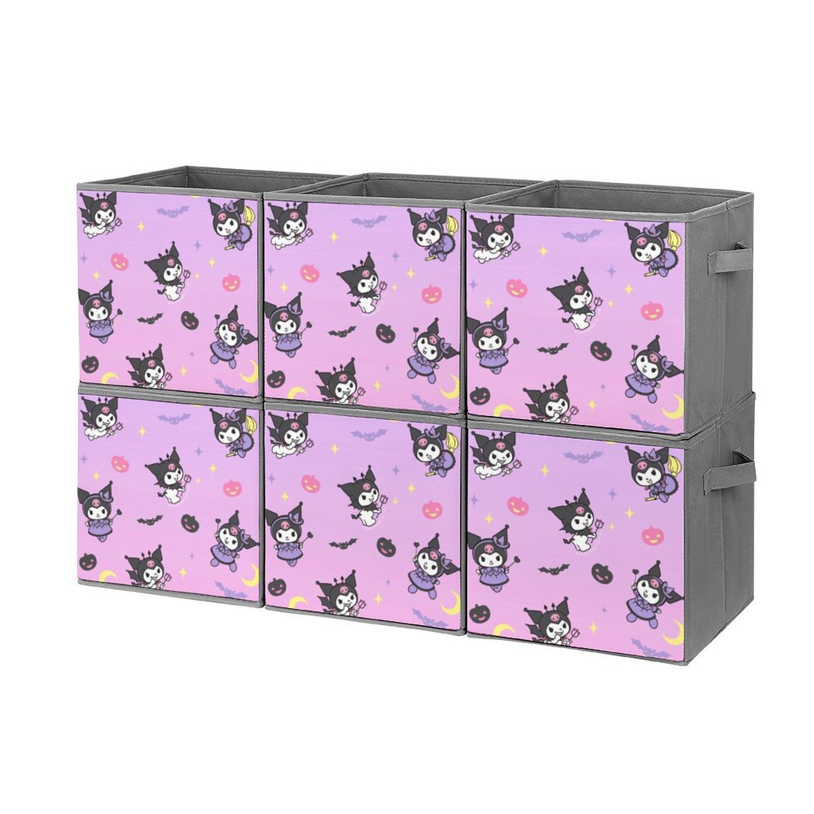 Kuromi Children's folding storage box 6PCS - Walmart.com