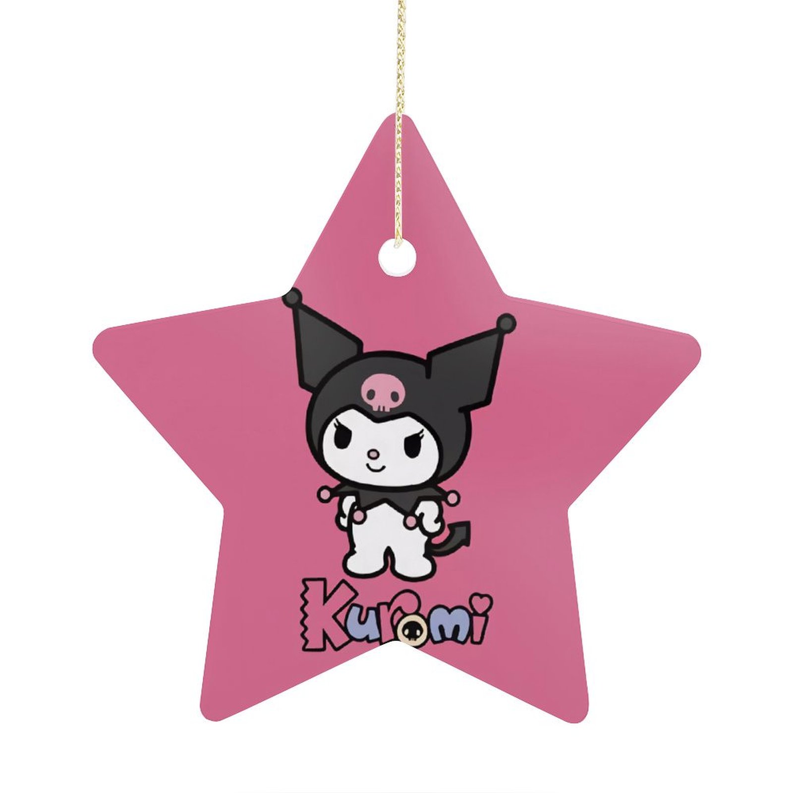 Kuromi Christmas Star Pendant Tree Ornaments for Kids Mom Dad Friends ...