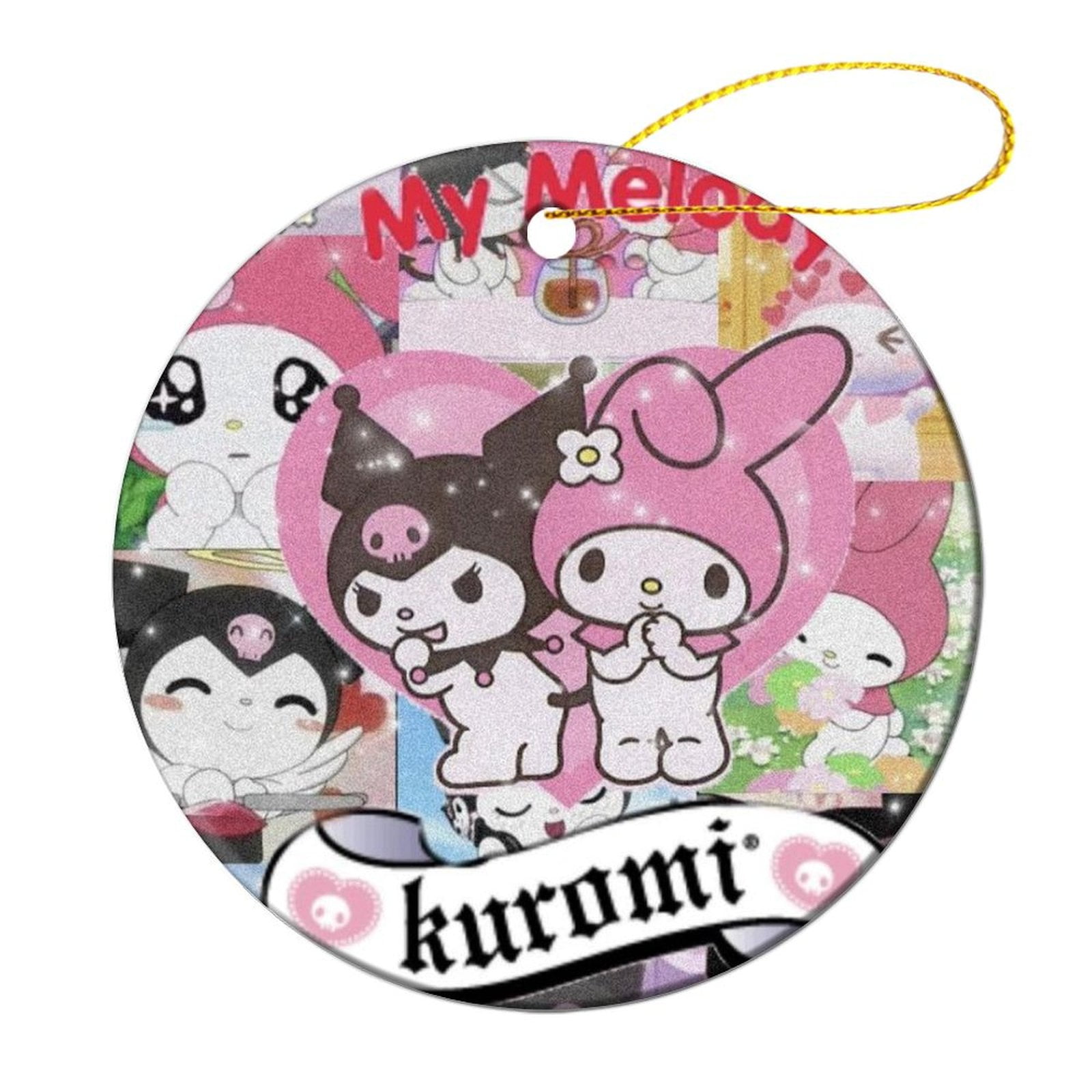 Kuromi Christmas Tree Ornaments Double-Sided Design For Kids Mom Dad Friends Families Christmas ...