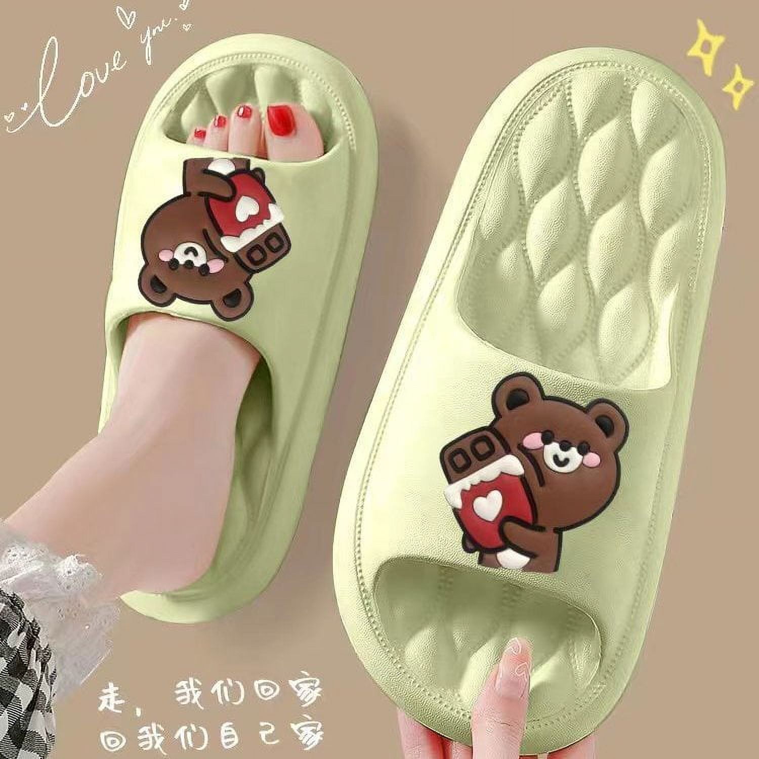 Kuromi Cinnamoroll Anime Kawaii Sanrio Pvc Slippers Summer Cute My ...