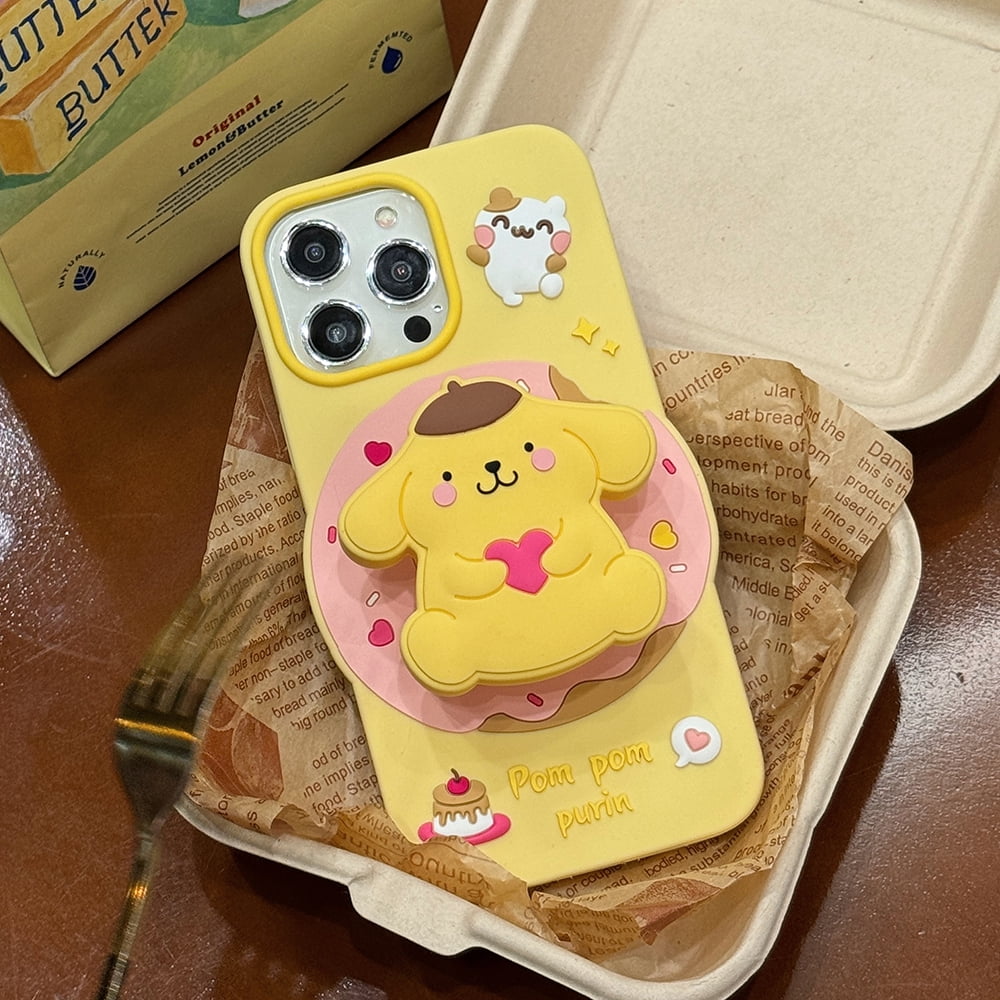 Kuromi Cinnamoroll Pompom Purin My Melody Soft Case for iPhone 11 12 13 ...