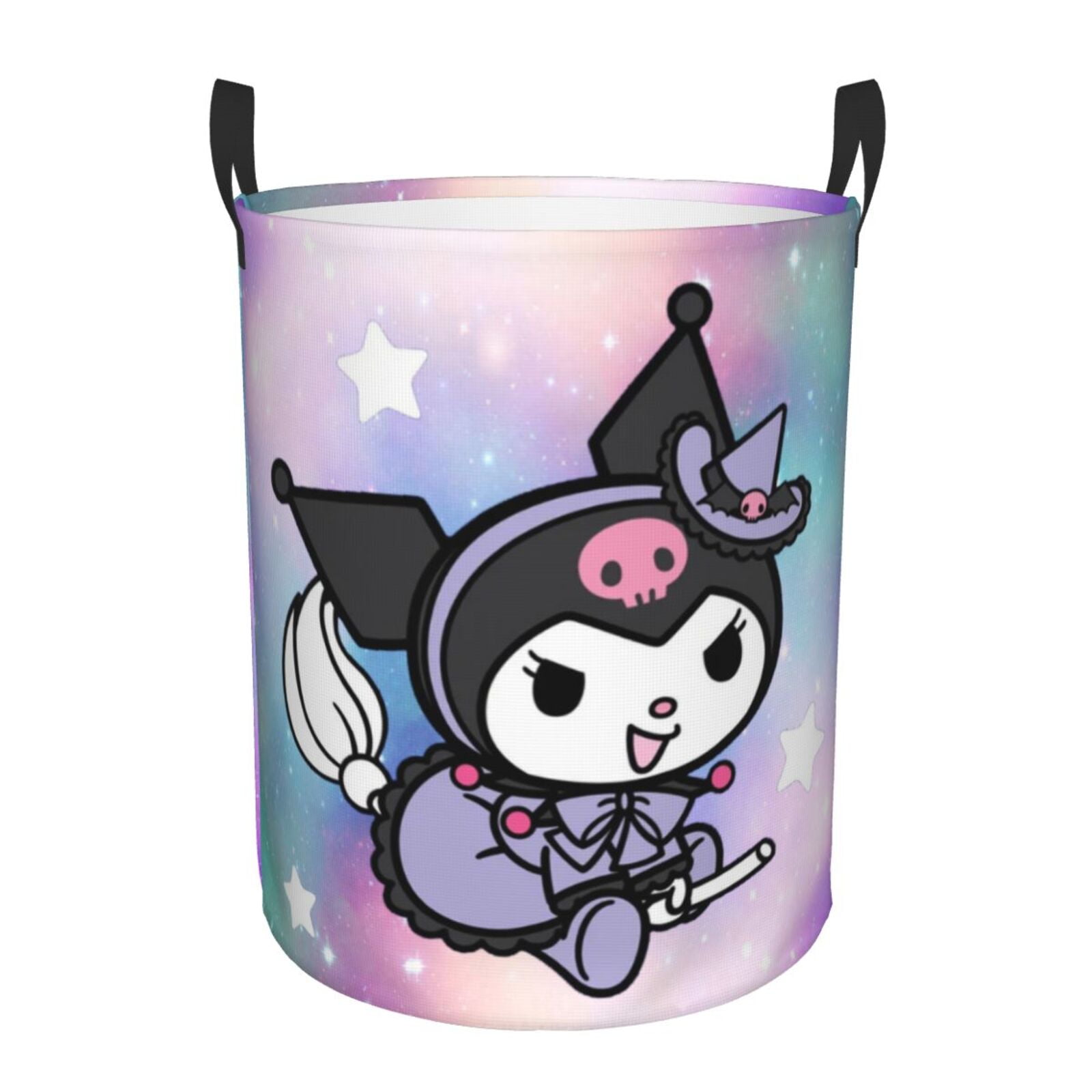 Kuromi Circular Hamper Laundry Basket Dirty Clothes Basket Storage ...
