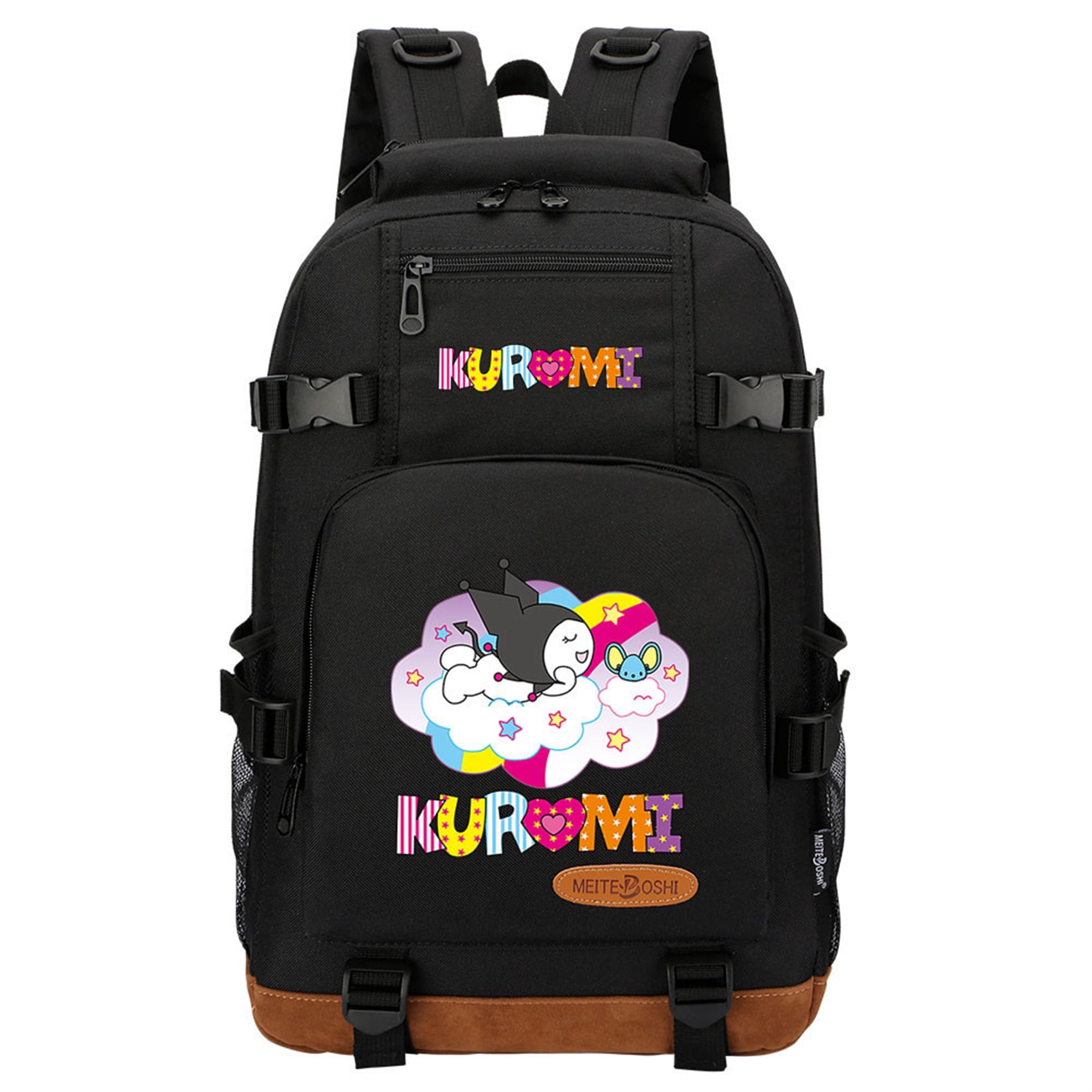 Kuromi Classic Bookbag Lightweight Laptop Computer Knapsack-School ...