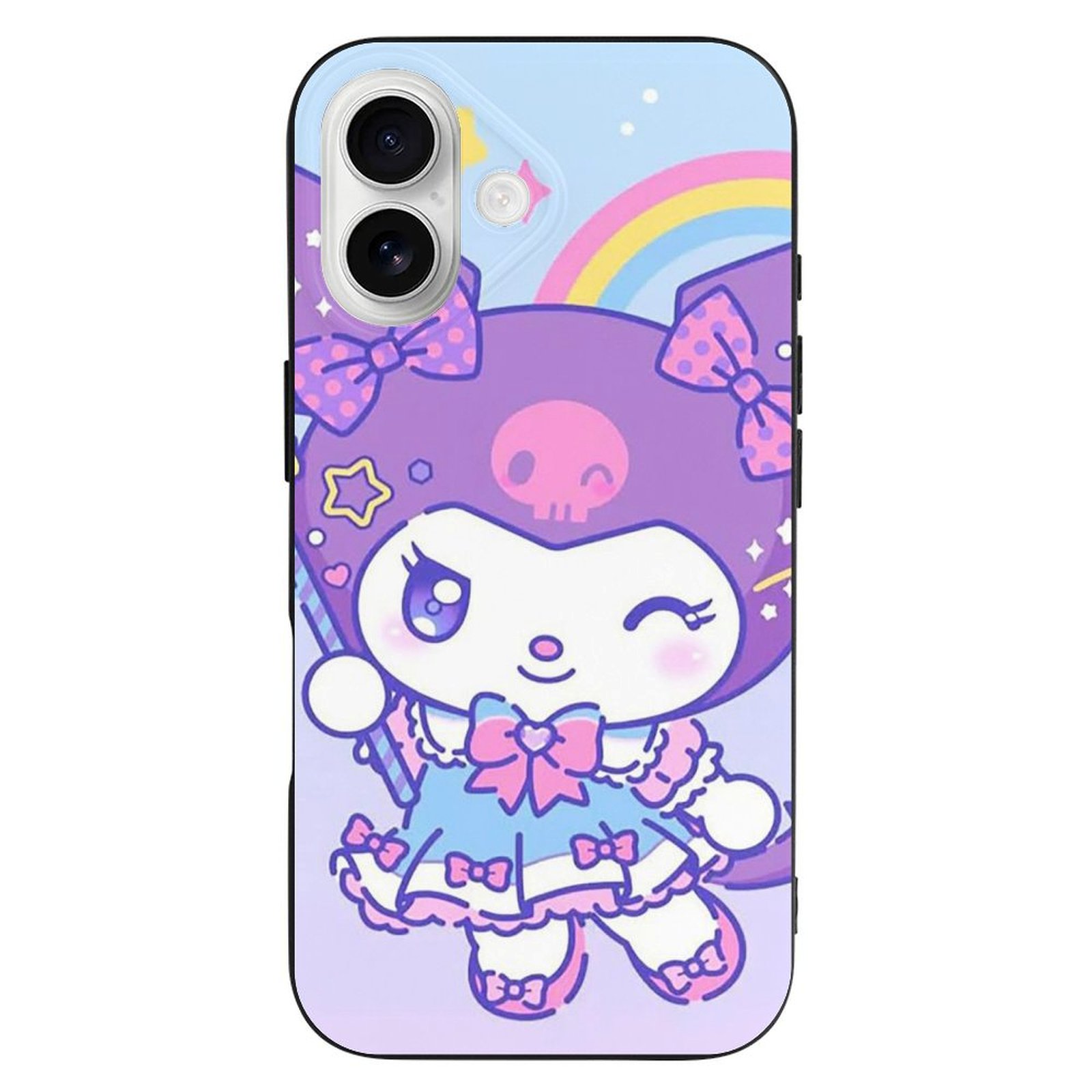 Kuromi Compatible iPhone 16 TPU Mobile Phone Case Series Scratch Shock ...