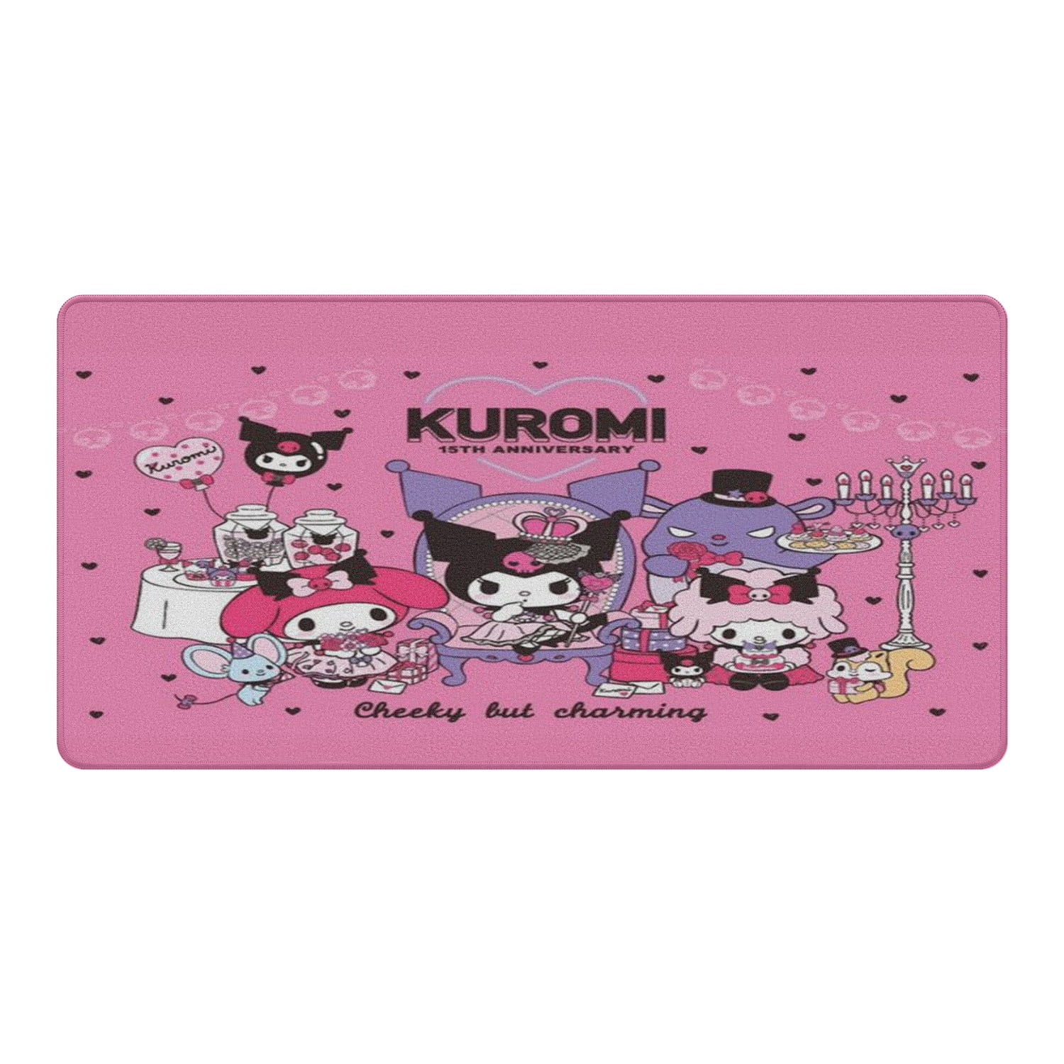 Kuromi Desk Mat, Large Desk Pad Large Mouse Pad Desk Accessories Desk Pad Mat for Office ...