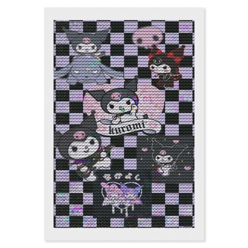 Kuromi Diamond Art Kits for Adults - 5D Diamond Art Kits for Adults ...