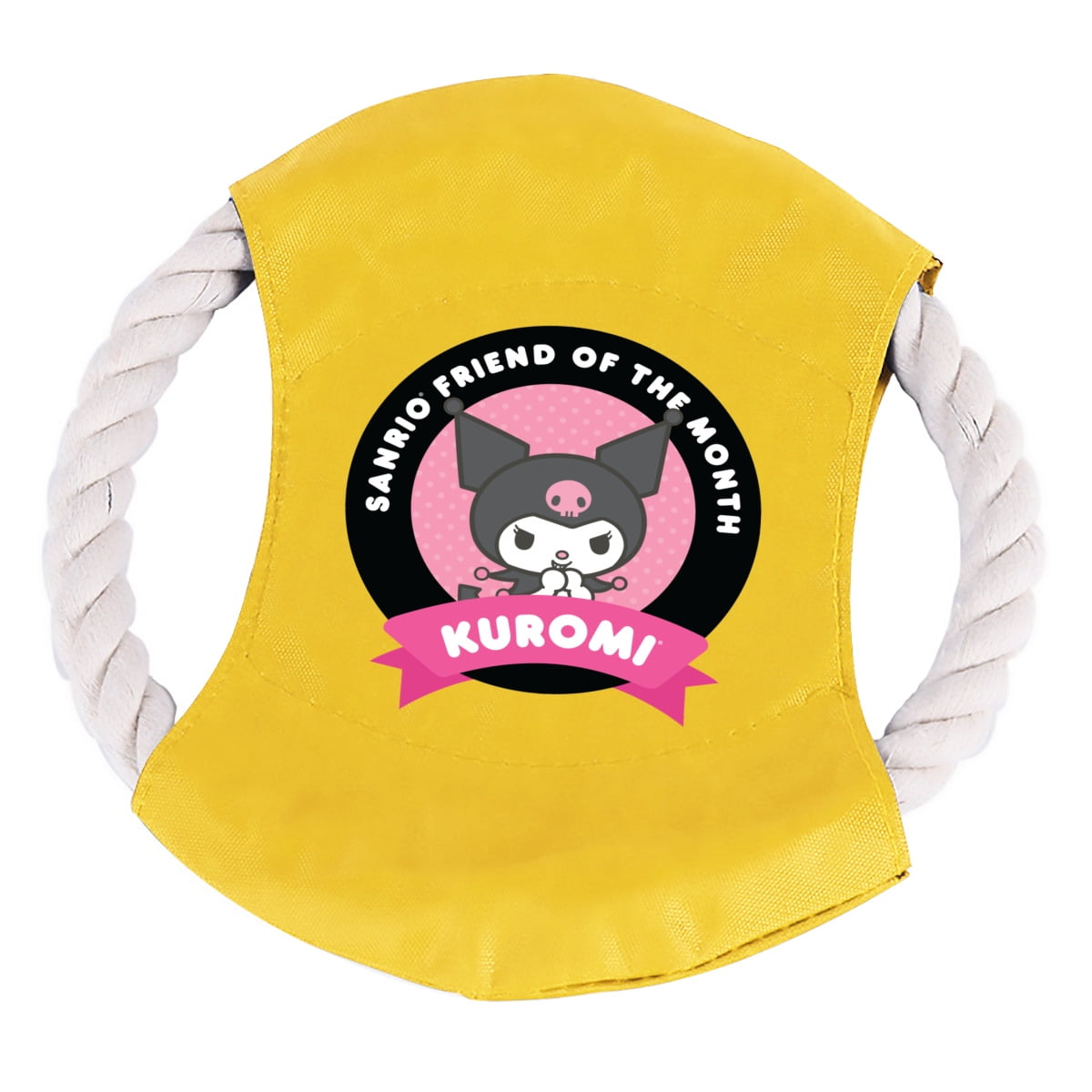 Kuromi Dog Toys Flying Disc Rope Toy Chew Toys for Dogs Flying Discs ...